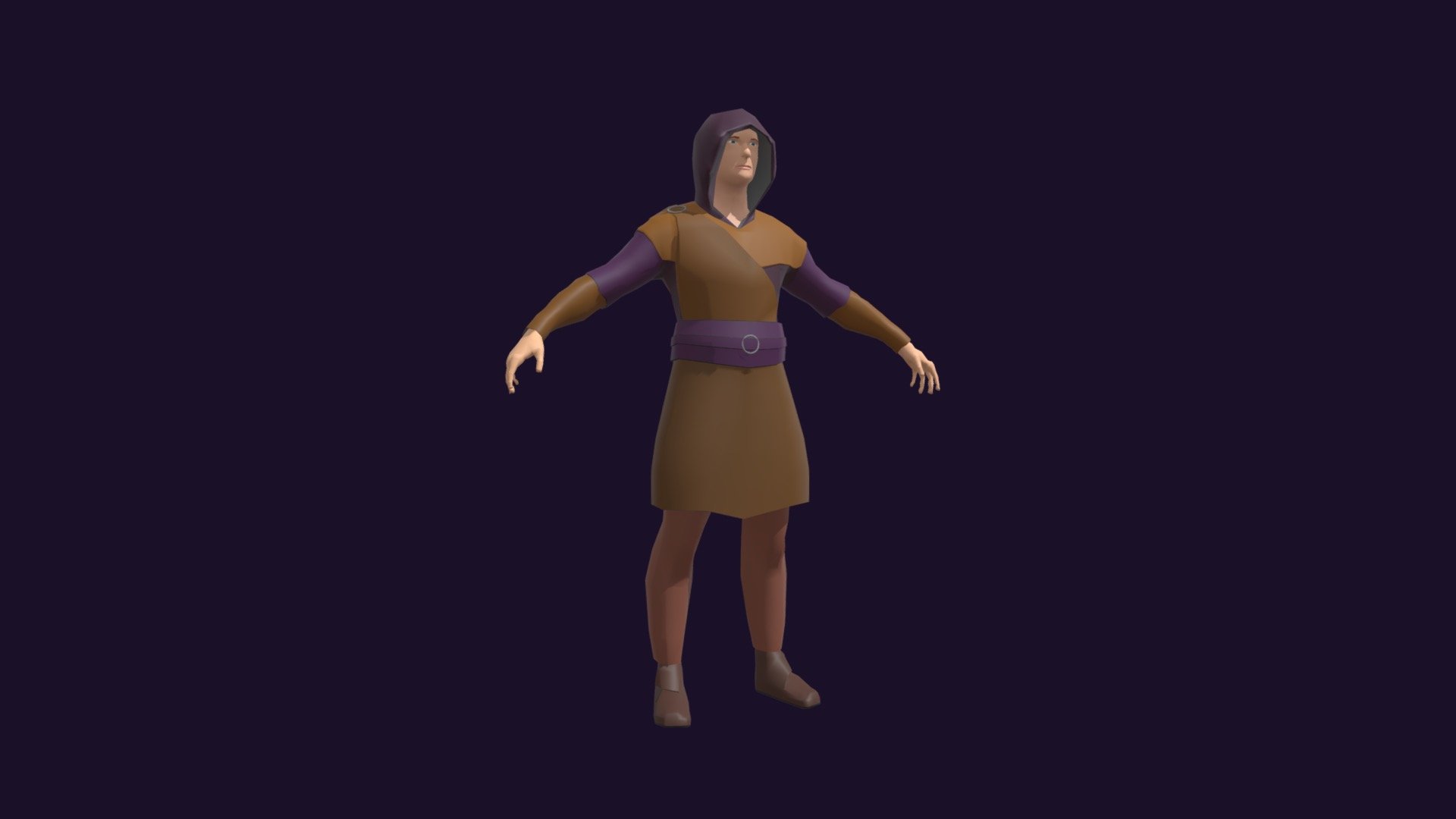 Low_Poly_Mage Final - 3D model by shawjessica90 [1673be5] - Sketchfab