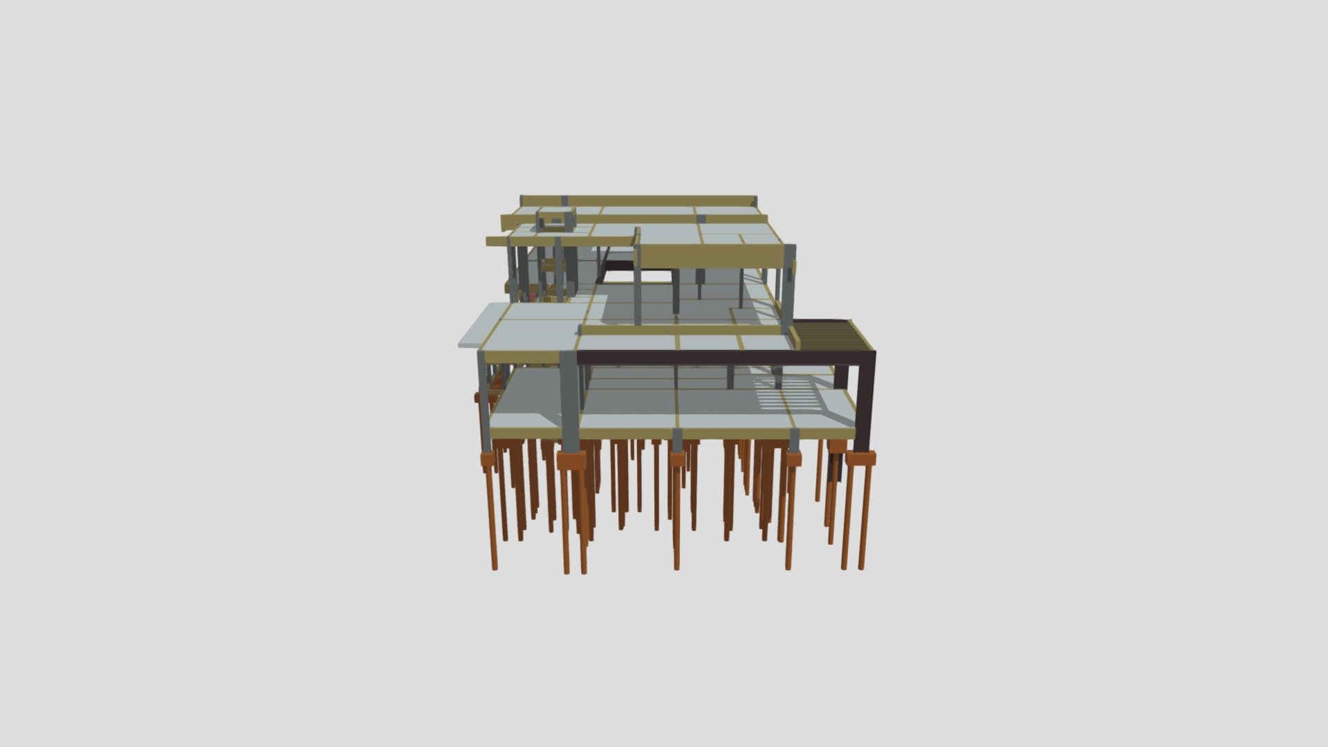 Projeto Estrutural Casa Solon - Download Free 3D model by Obratech ...