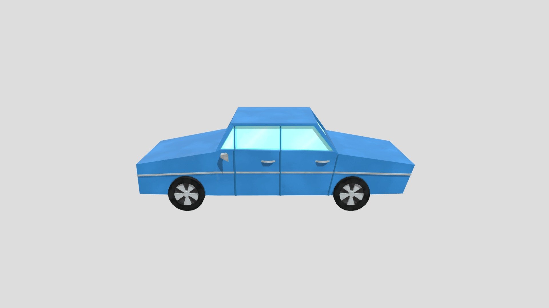 Stylistic Car - Download Free 3D model by NienkeSt [1673e2e] - Sketchfab