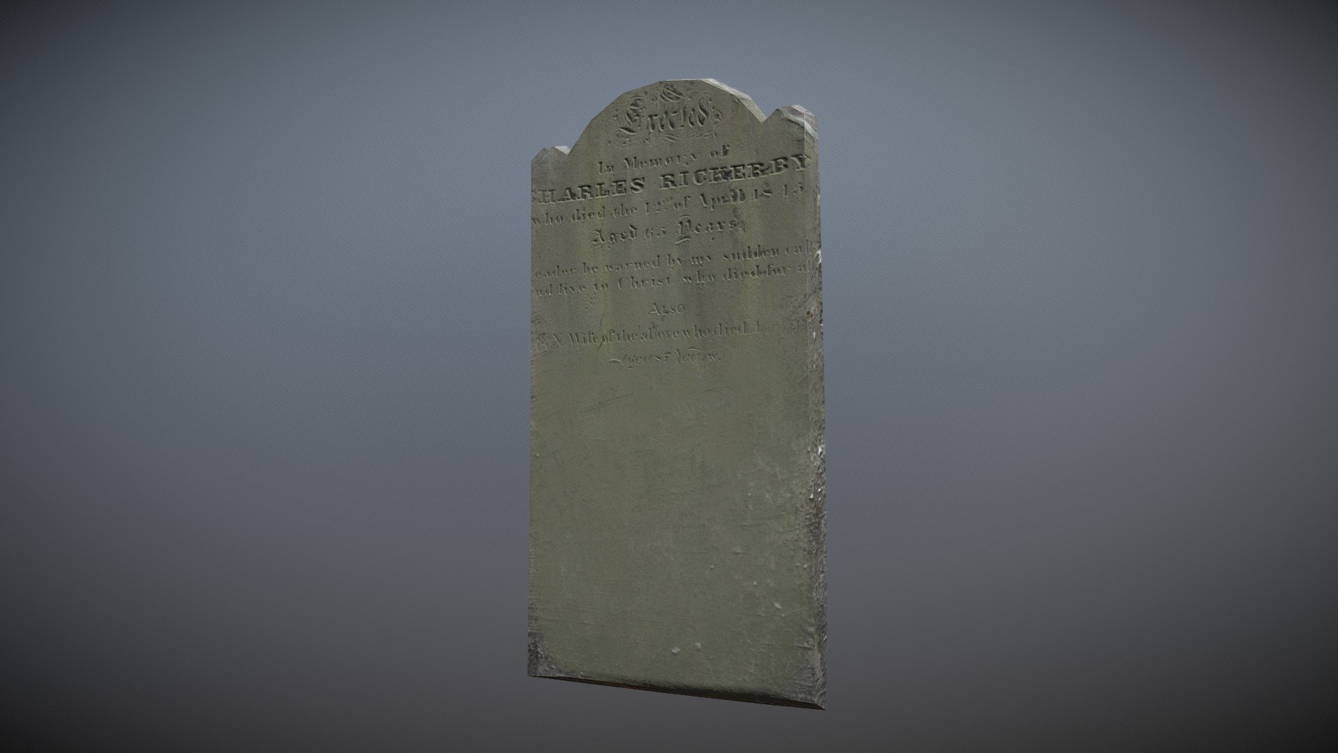 Gravestone C - Buy Royalty Free 3D model by Dexsoft Games (@dexsoft ...