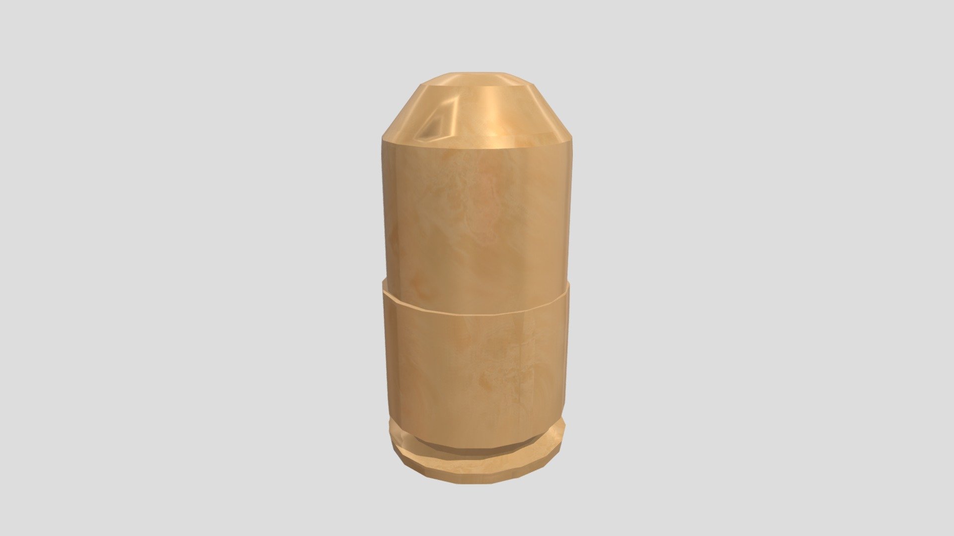 High Poly Bullet Case Model Unwrapped - 3D model by Mcnugget_667 ...