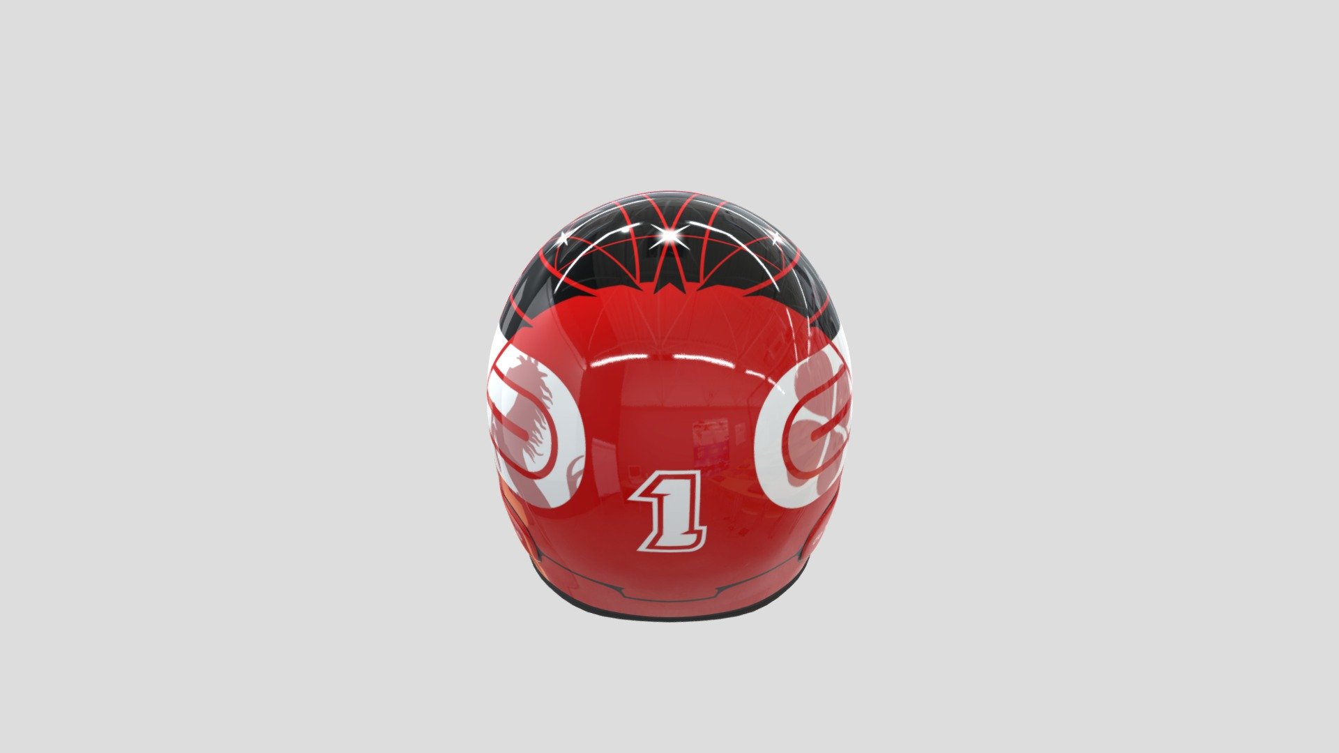 RACING HELMET - 3D model by MelwinColcellini (@baloopse) [1674f59 ...