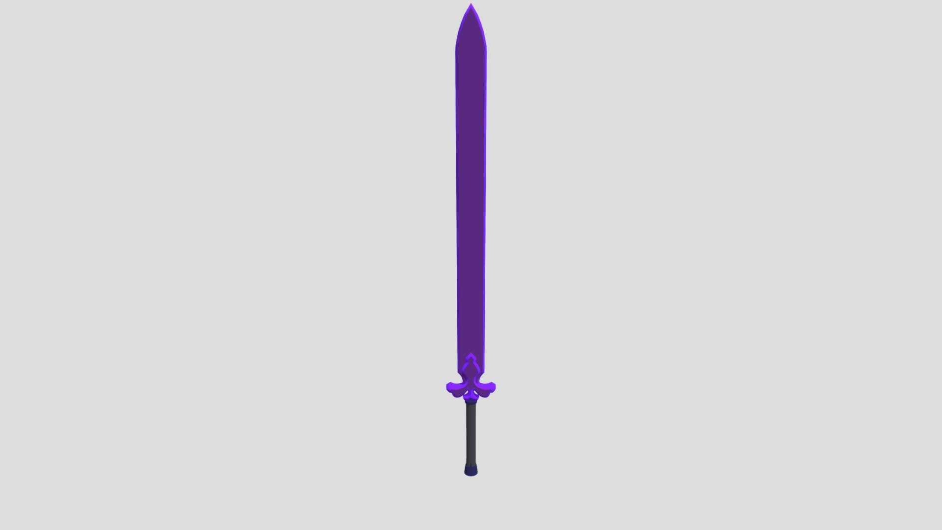 Night Sky Sword | SAO - 3D model by youyouseb974 [1675177] - Sketchfab
