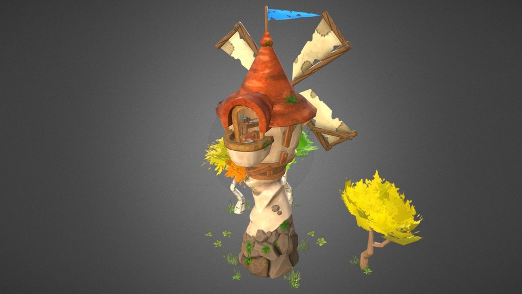 AIROGGE- Princess Tower - 3D model by WeiStar [167544c] - Sketchfab