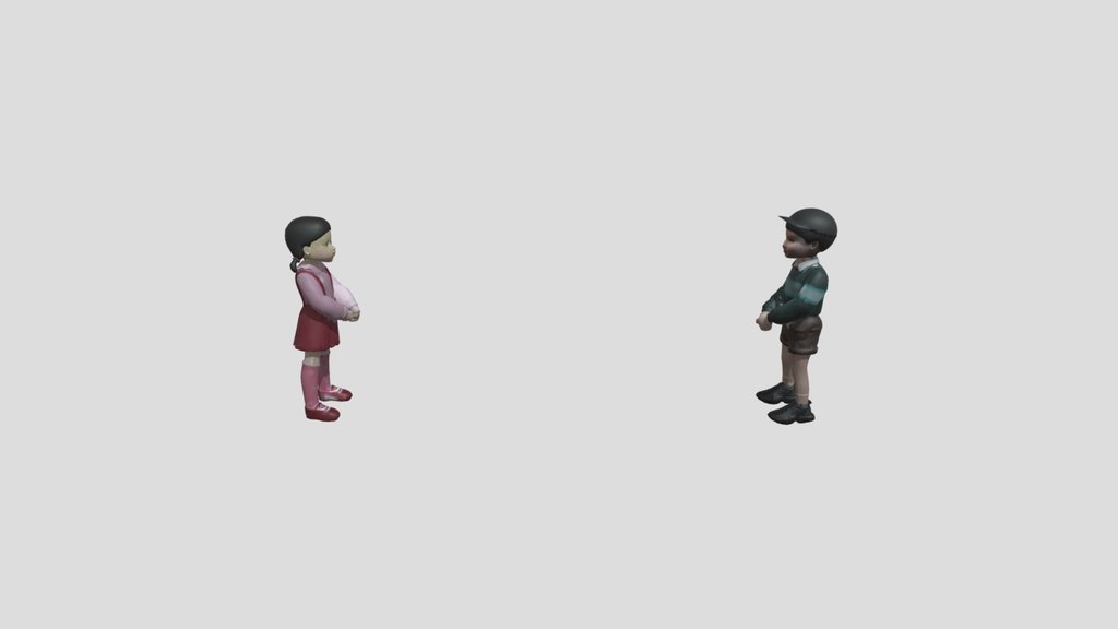 squid game fn - A 3D model collection by user5853 - Sketchfab