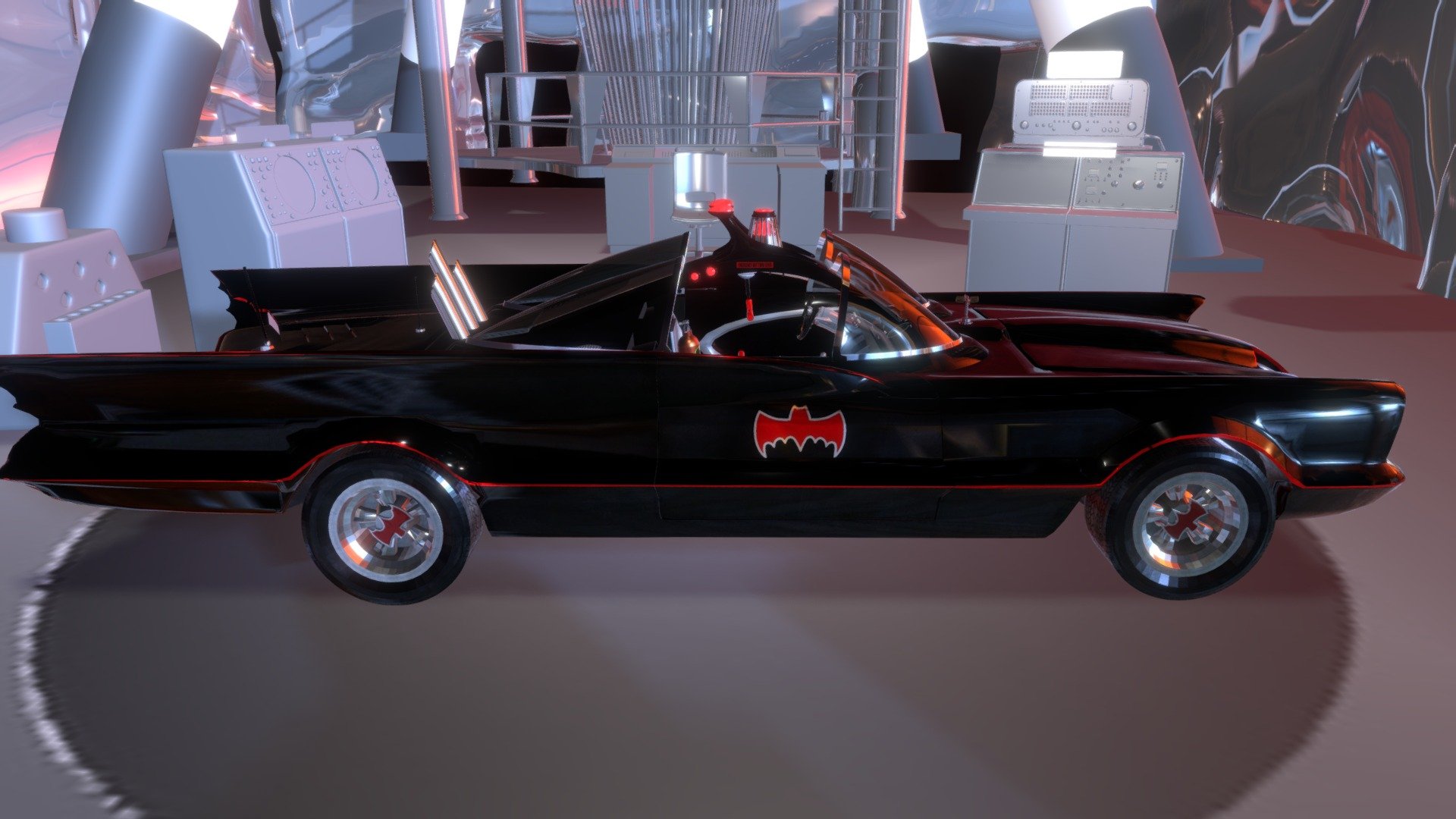 BATCAVE by FLOYD LEWIS - 3D model by floydlewis [16767c3] - Sketchfab