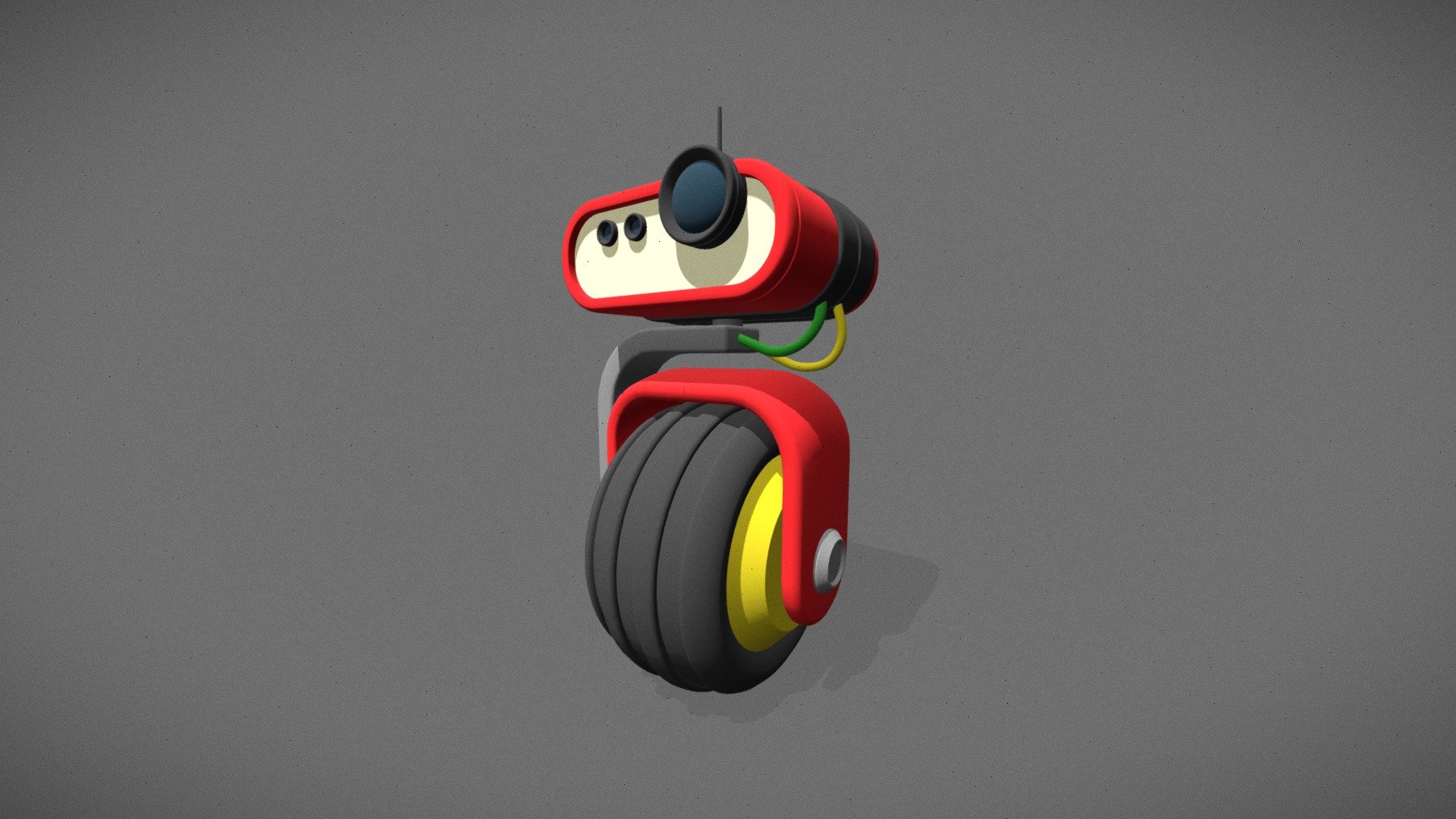 Wheeled Robot - Buy Royalty Free 3D model by elmrichdesign [1677eda ...