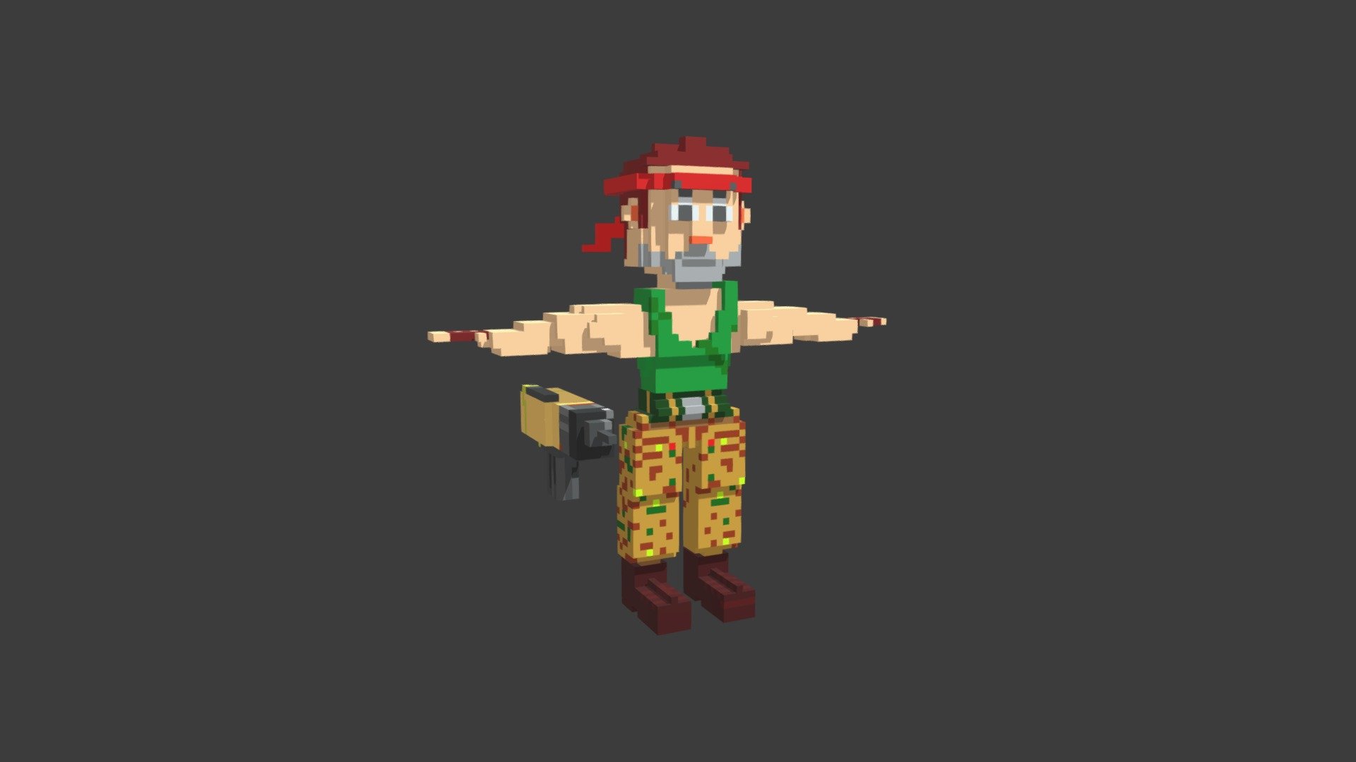 Contra - 3D model by Phida [1679225] - Sketchfab