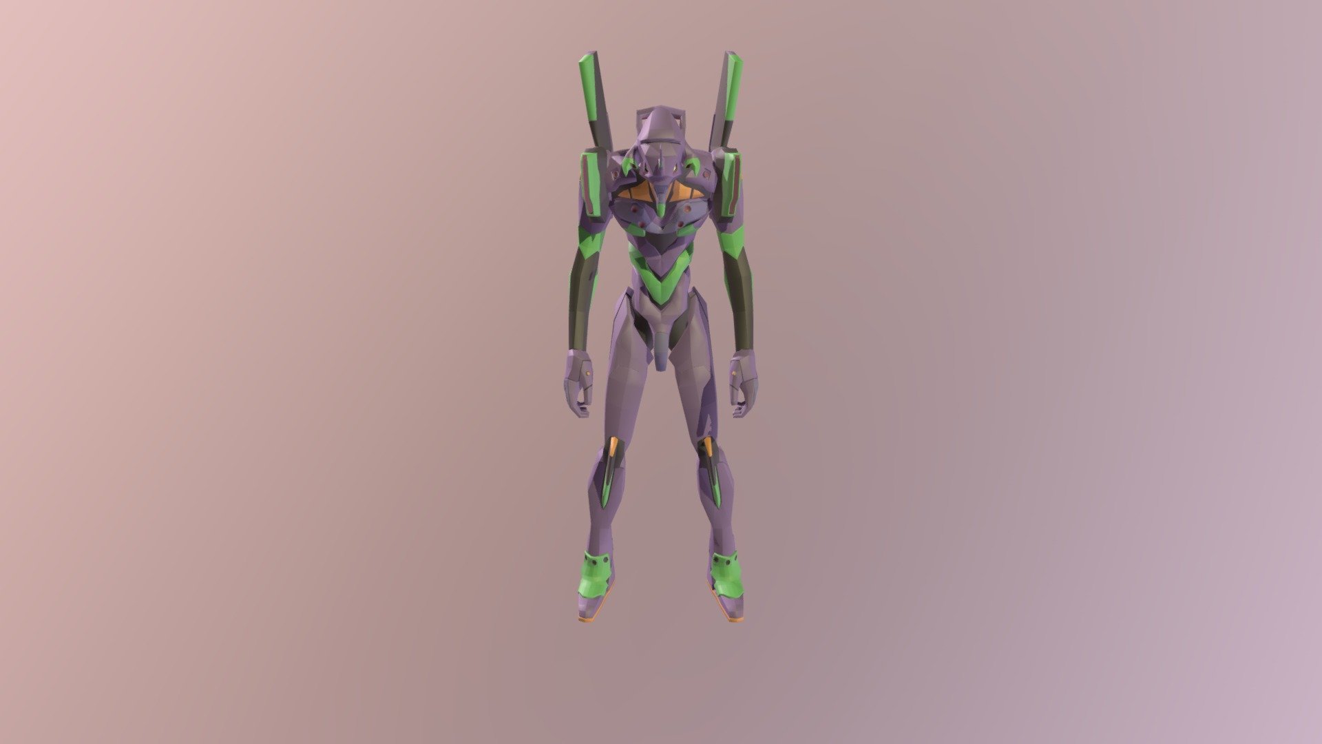 Eva01 - 3D model by Kdron [167a547] - Sketchfab