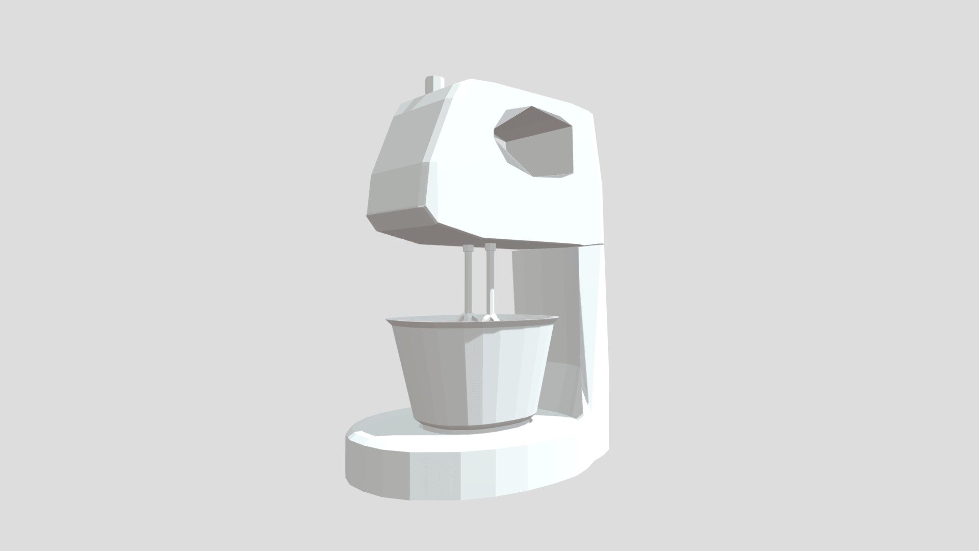 Batedeira - Mixer - Download Free 3D model by Giovanna Brescia ...