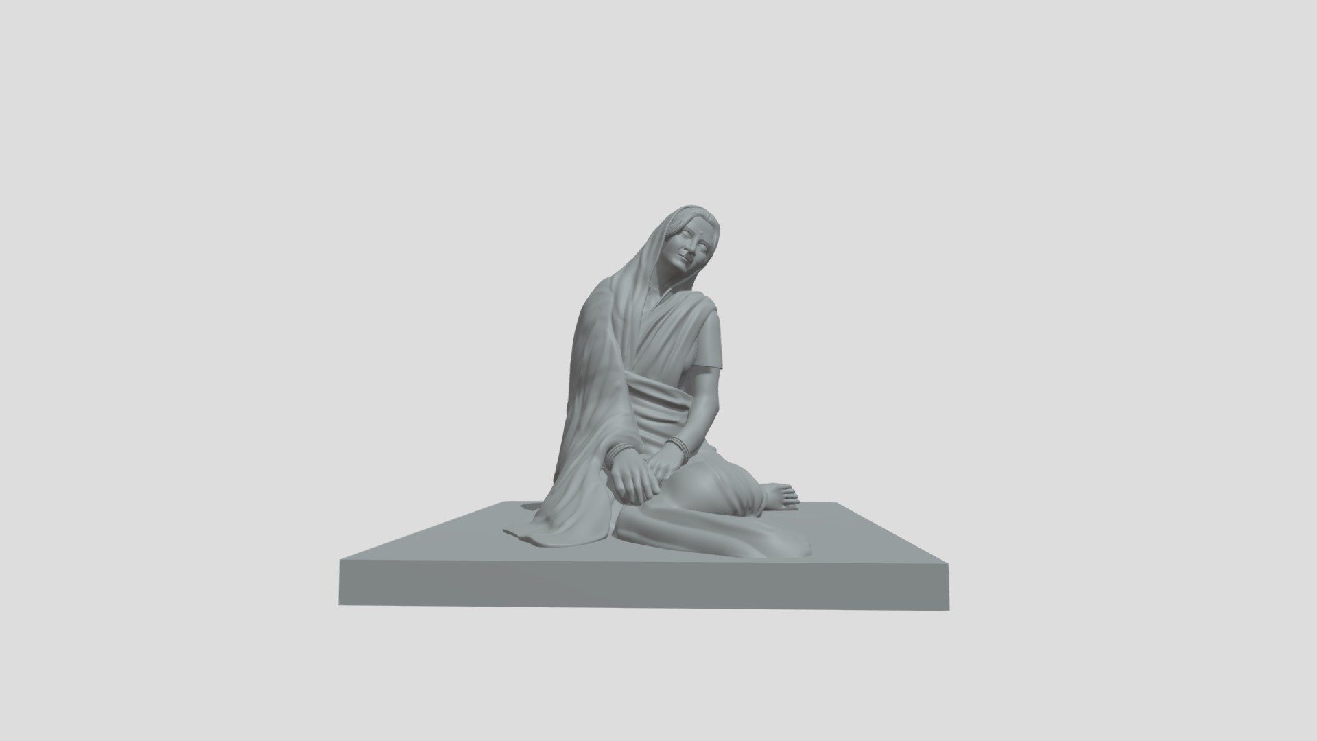Anandamayi Ma - 3D model by Karan.Malhotra [167bde3] - Sketchfab