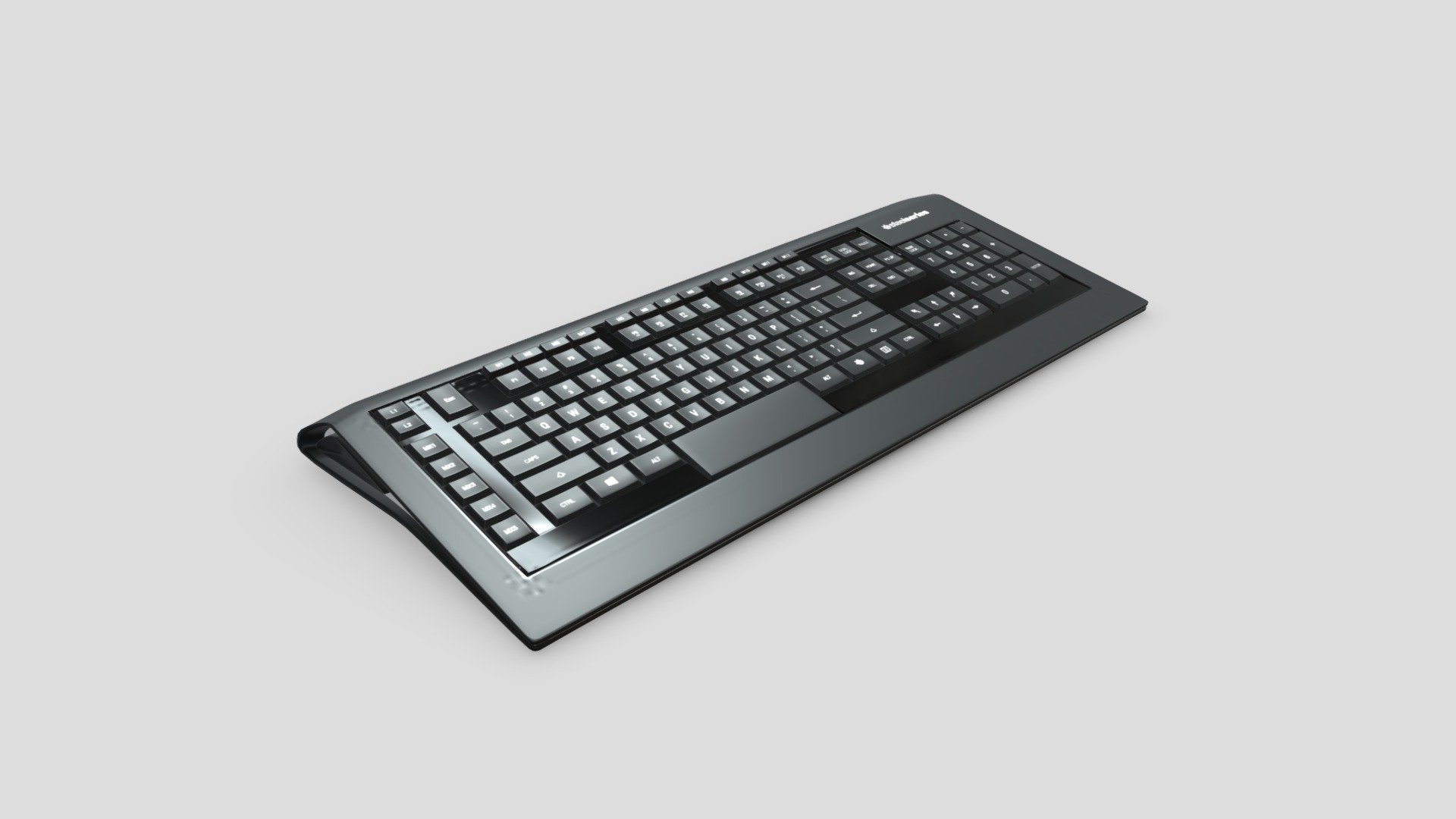 Desktop Keyboard (Steelseries Apex 300) - Download Free 3D model by ...