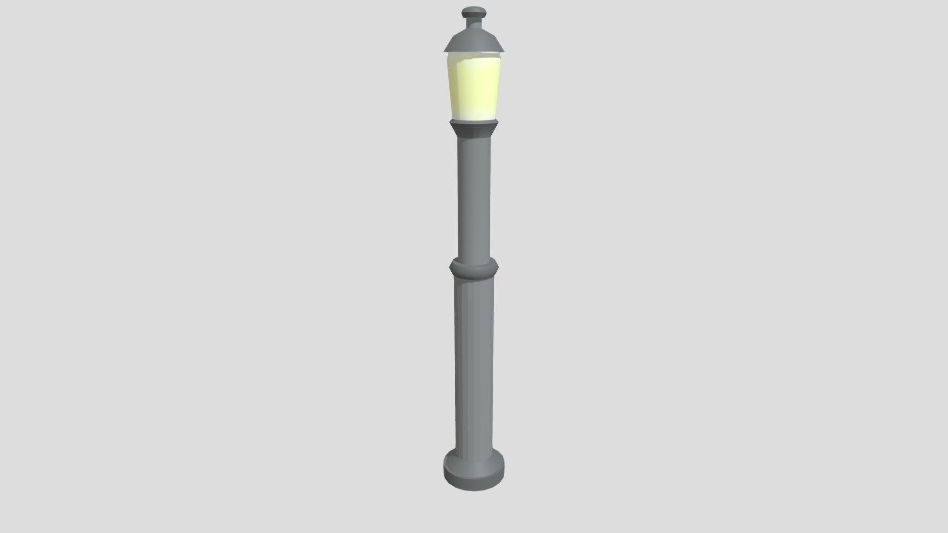 Lantaarnpaal 1 - Download Free 3D model by Kimberley Lips (@Waecholo ...