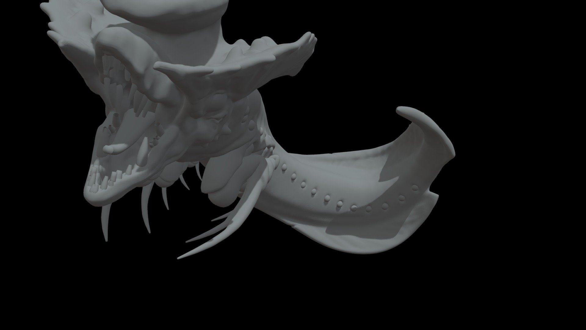 sculptjanuary19-day01-sea-beast - Download Free 3D model by abyssal ...