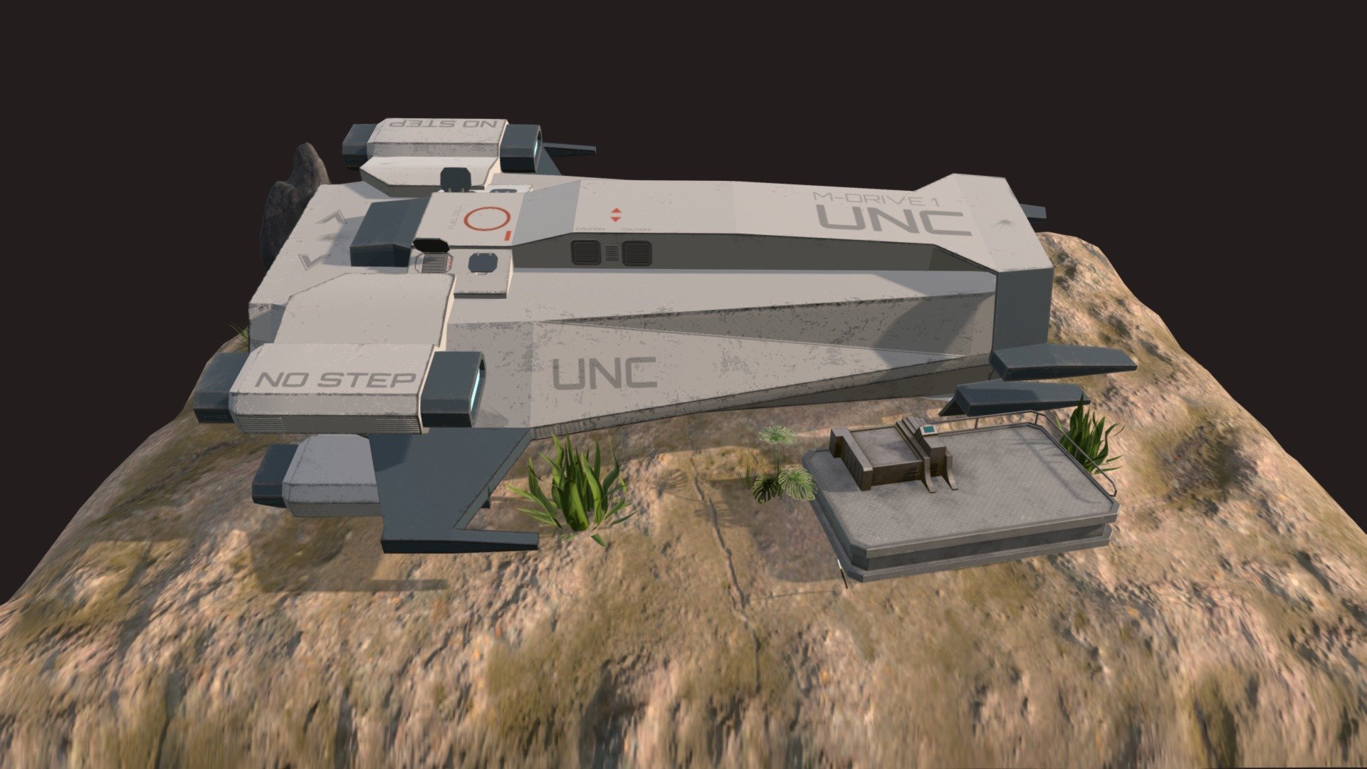 Ship Mini Environment - 3D model by Excalliebur [167f17a] - Sketchfab