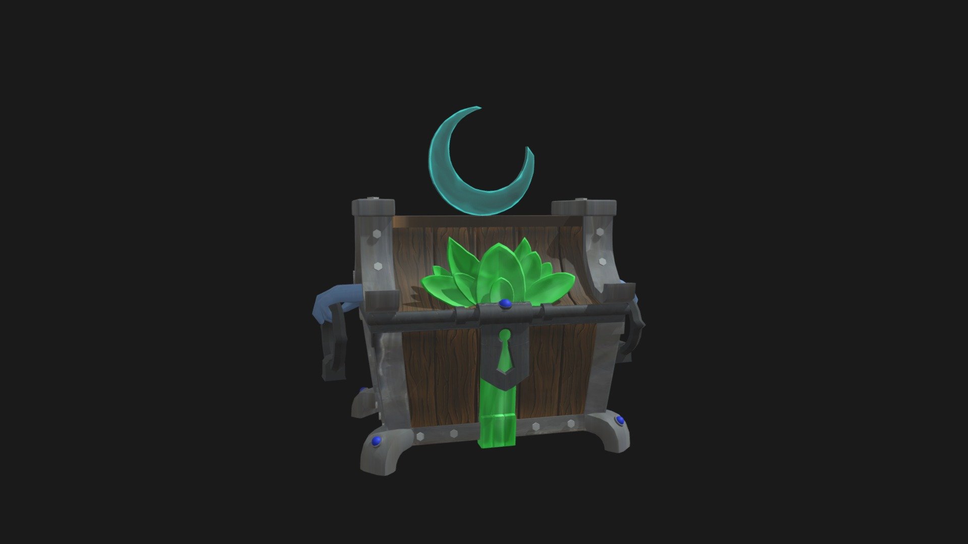 Fantasy Chest Milestone 3 - 3D model by Cjrodriguez [167f363] - Sketchfab