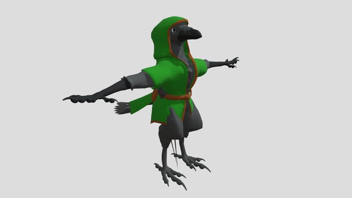Raven 3D models - Sketchfab