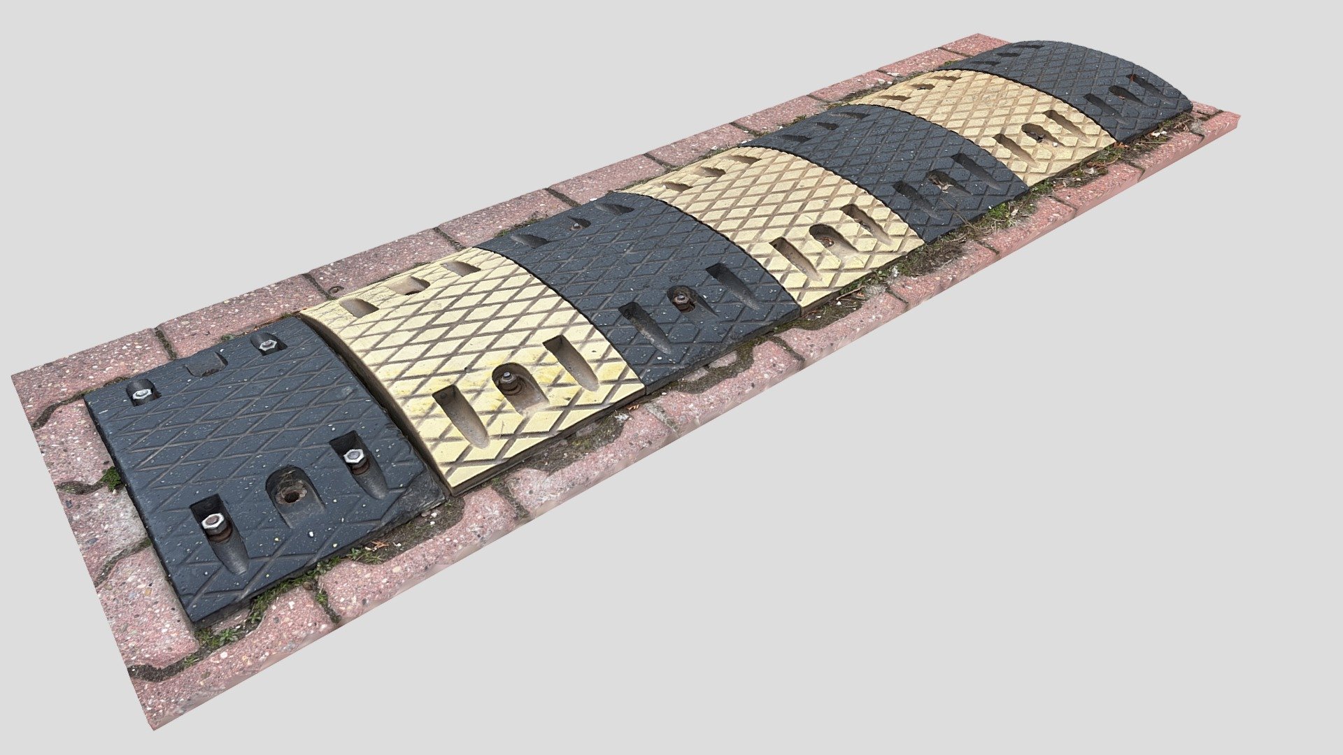 Speed Bump 01 - RAW Scan - Buy Royalty Free 3D model by Modulus Scan ...