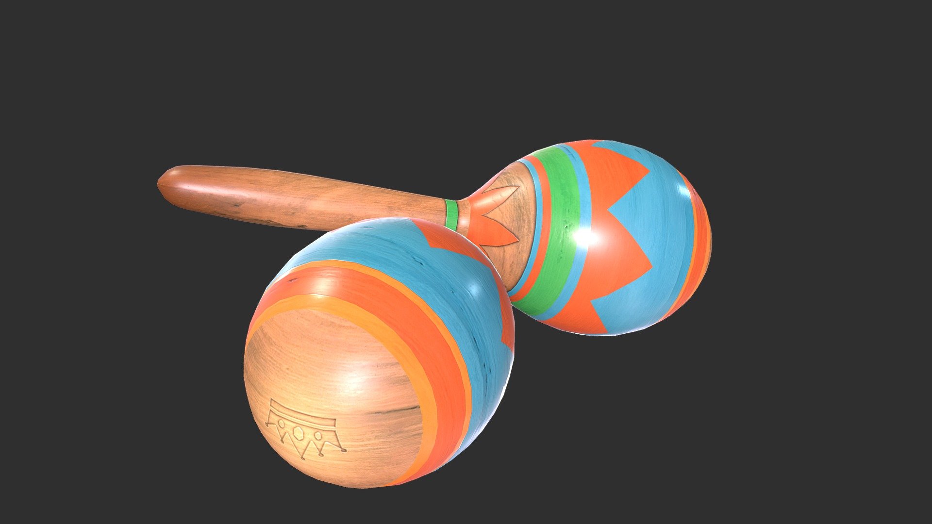 Client Project - Avatar Hand Item - Maracas - 3D model by TonyGalindo3d ...
