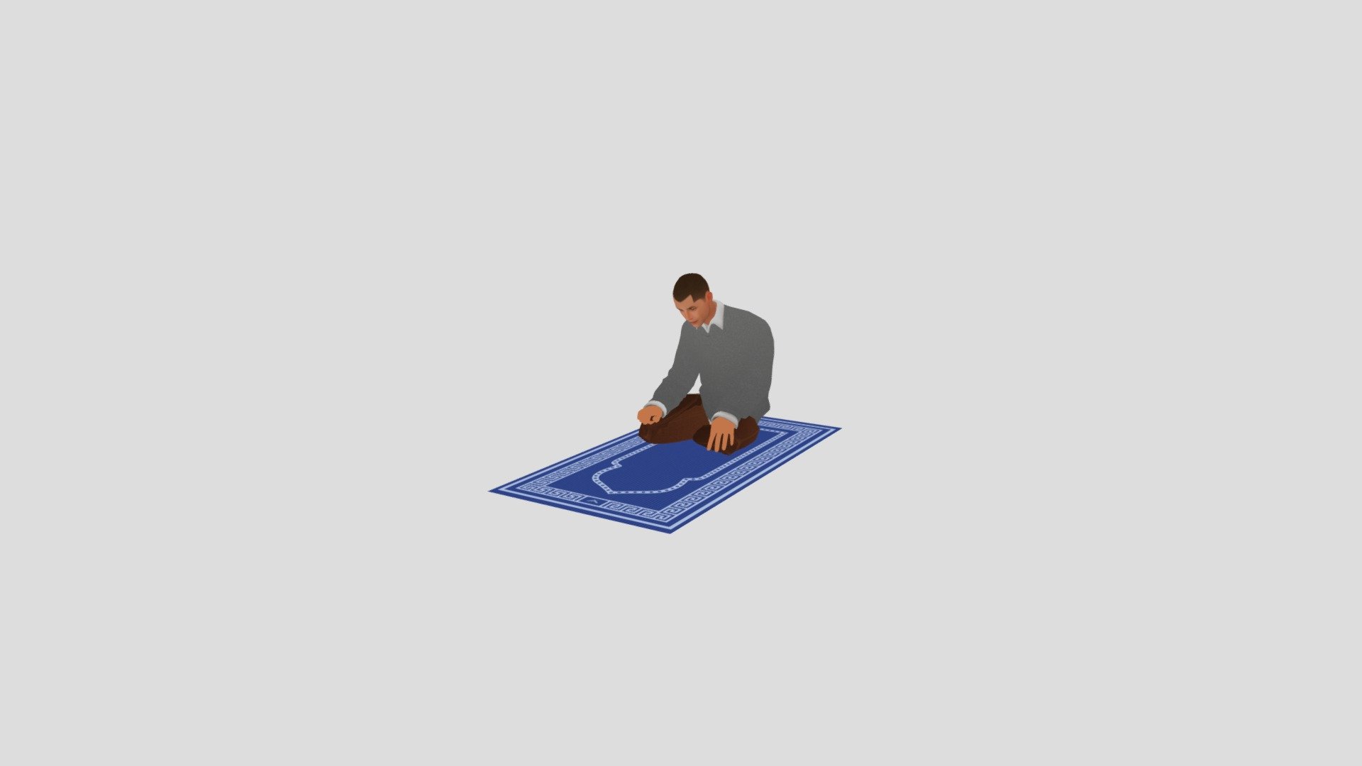 muslim_prayer_islam_salah - 3D model by txil.1 [16819a9] - Sketchfab