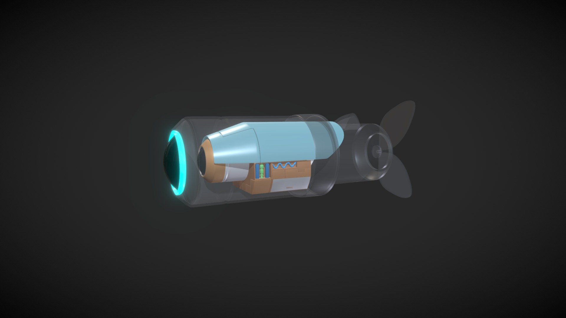 nanobot_v2 - 3D model by preethi23 [168323a] - Sketchfab