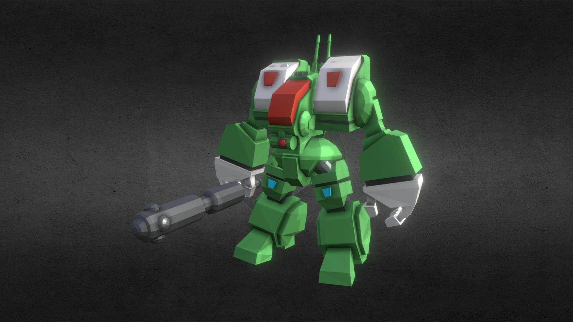 SD Macross Spartan Destroid - Download Free 3D model by tipatat ...