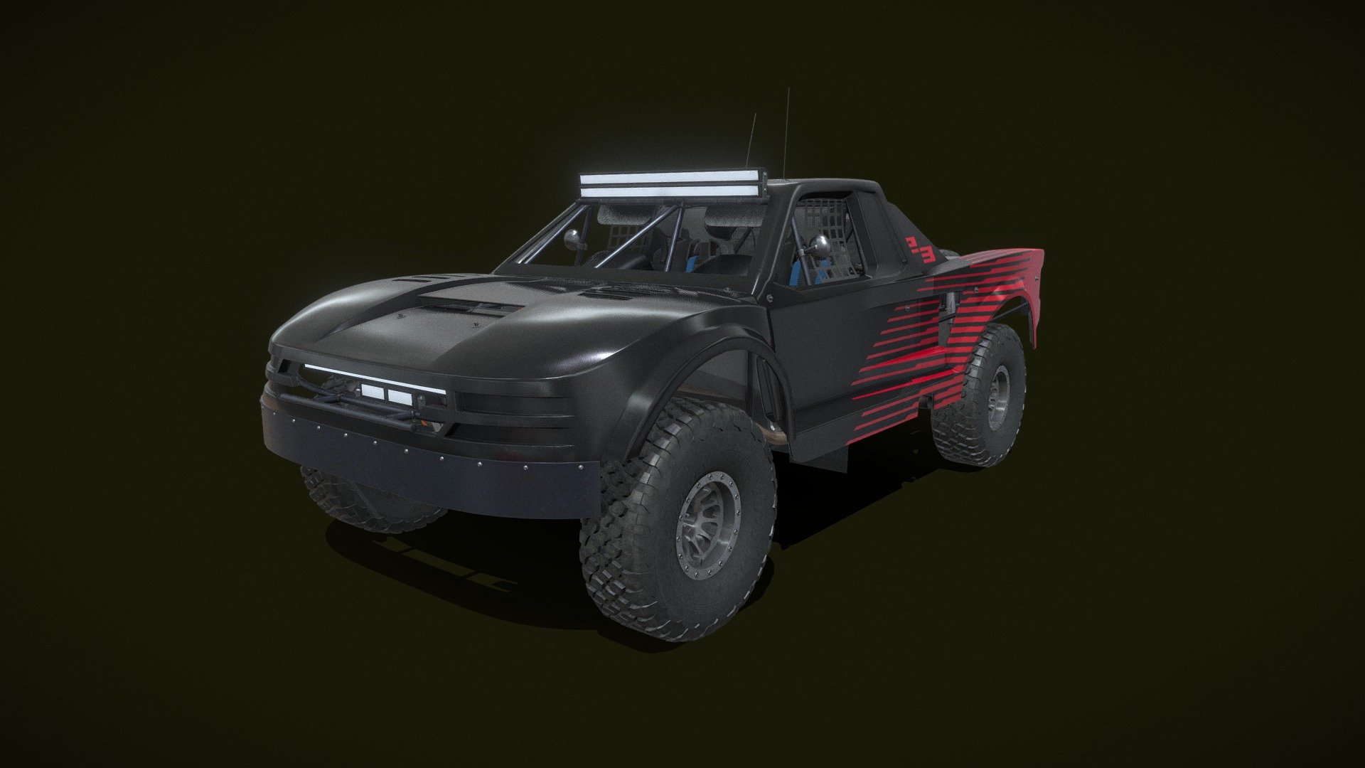 Trophy Truck Concept - Buy Royalty Free 3D model by Todor Malakchiev ...