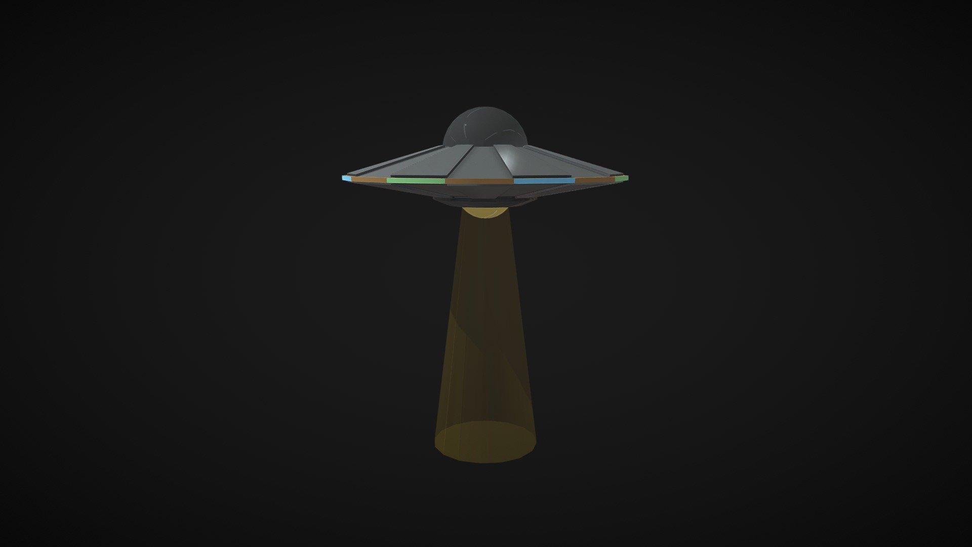 UFO - 3D model by Bec (@rebecca.kerr) [1686afc] - Sketchfab