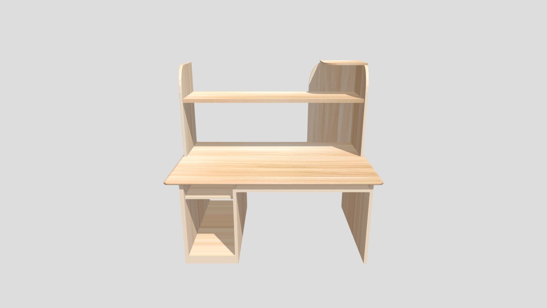 Desk - Download Free 3D model by qstarsi0 [1686fef] - Sketchfab