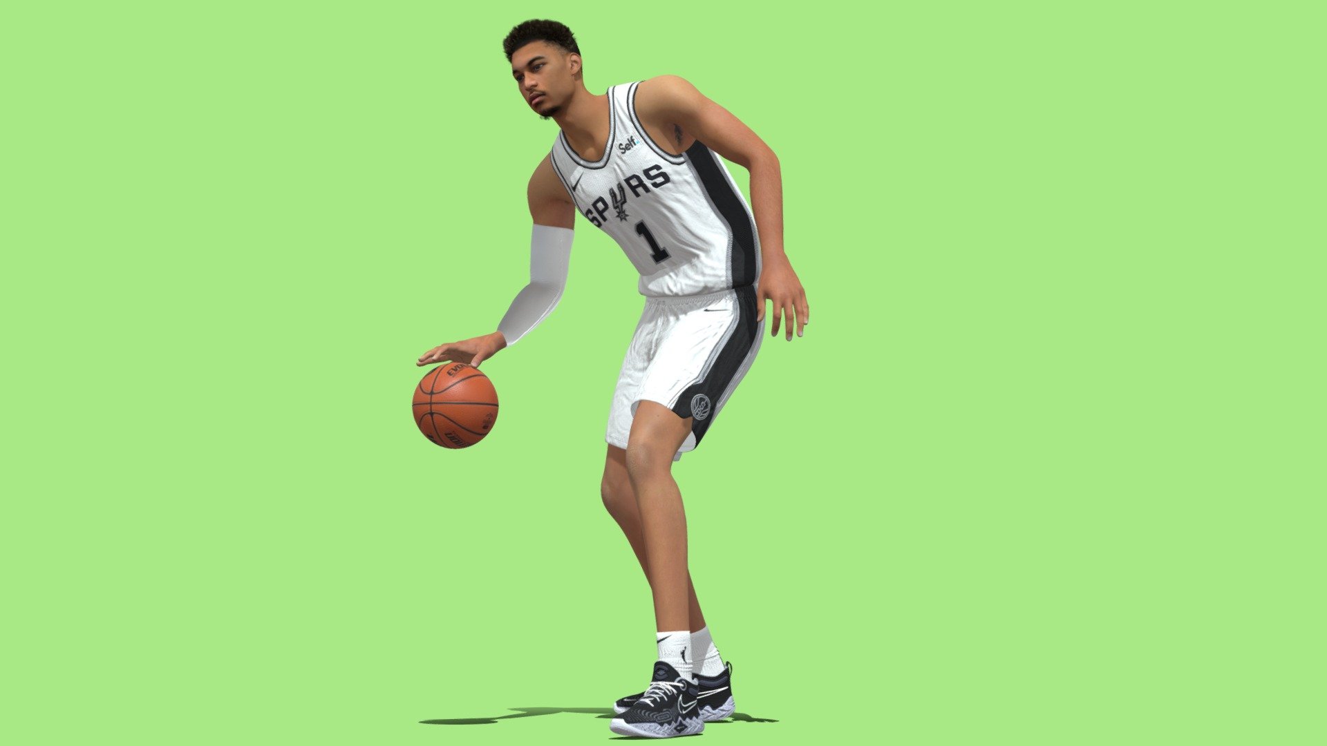 3D Rigged Victor Wembanyama Spurs NBA - 3D model by 3dpassion.net ...