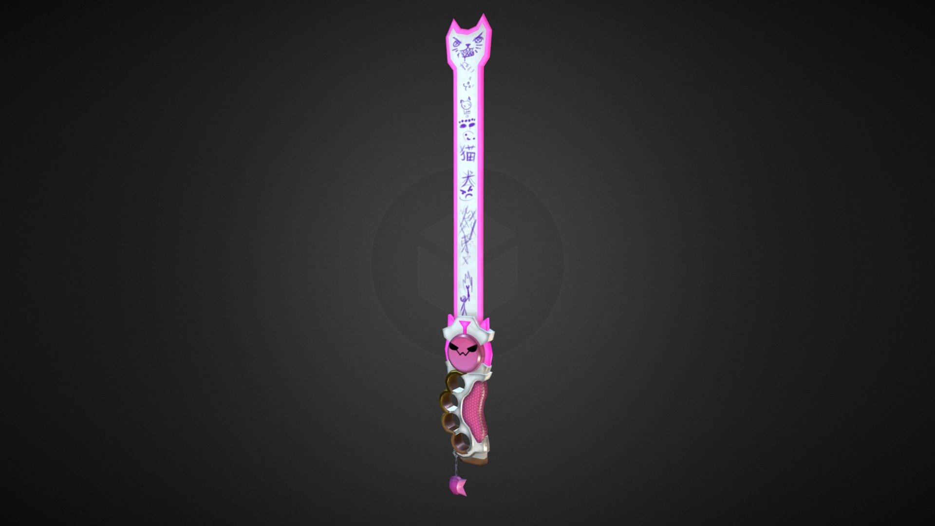 NekoBlade - 3D model by TOF0O [1687a6f] - Sketchfab