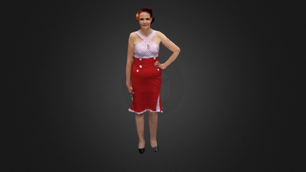 Pinup2 - 3D model by threedy [1688a28] - Sketchfab