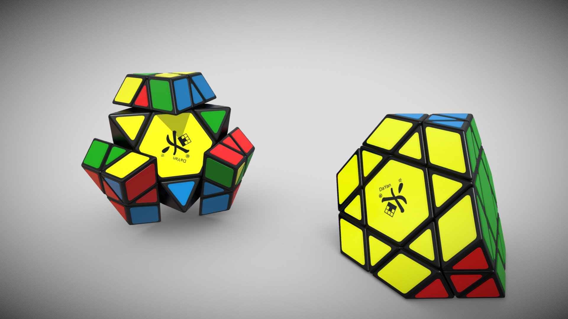 DaYan Gem Cube V8 - 3D model by SonnyG1 [1689850] - Sketchfab