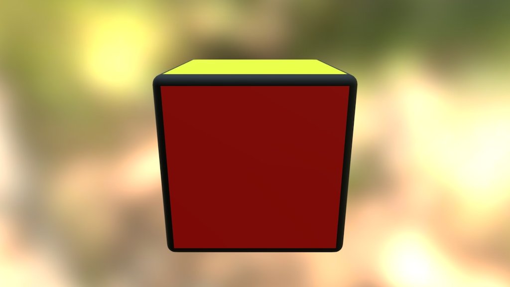 Cube With 7 Materials＆ Vertex Color - 3D model by Sharonqq [168c23e ...