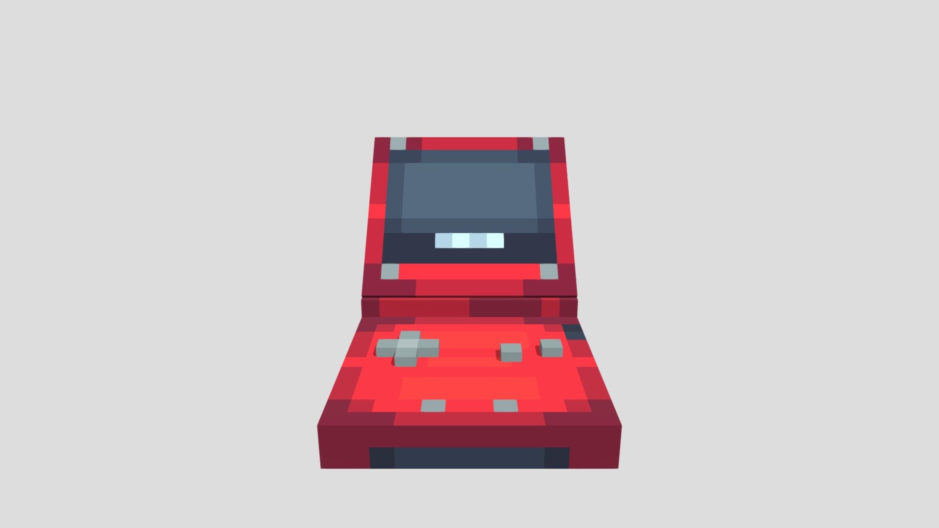 Game Boy Advance SP - Download Free 3D model by ZappyGru [168ea5b ...