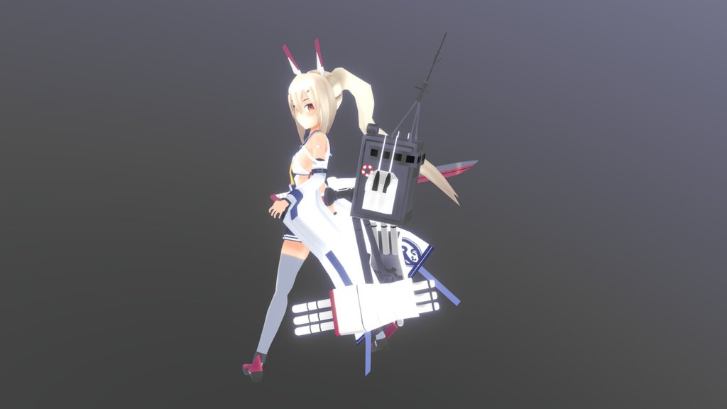 azur lane - A 3D model collection by jaim (@jairist) - Sketchfab