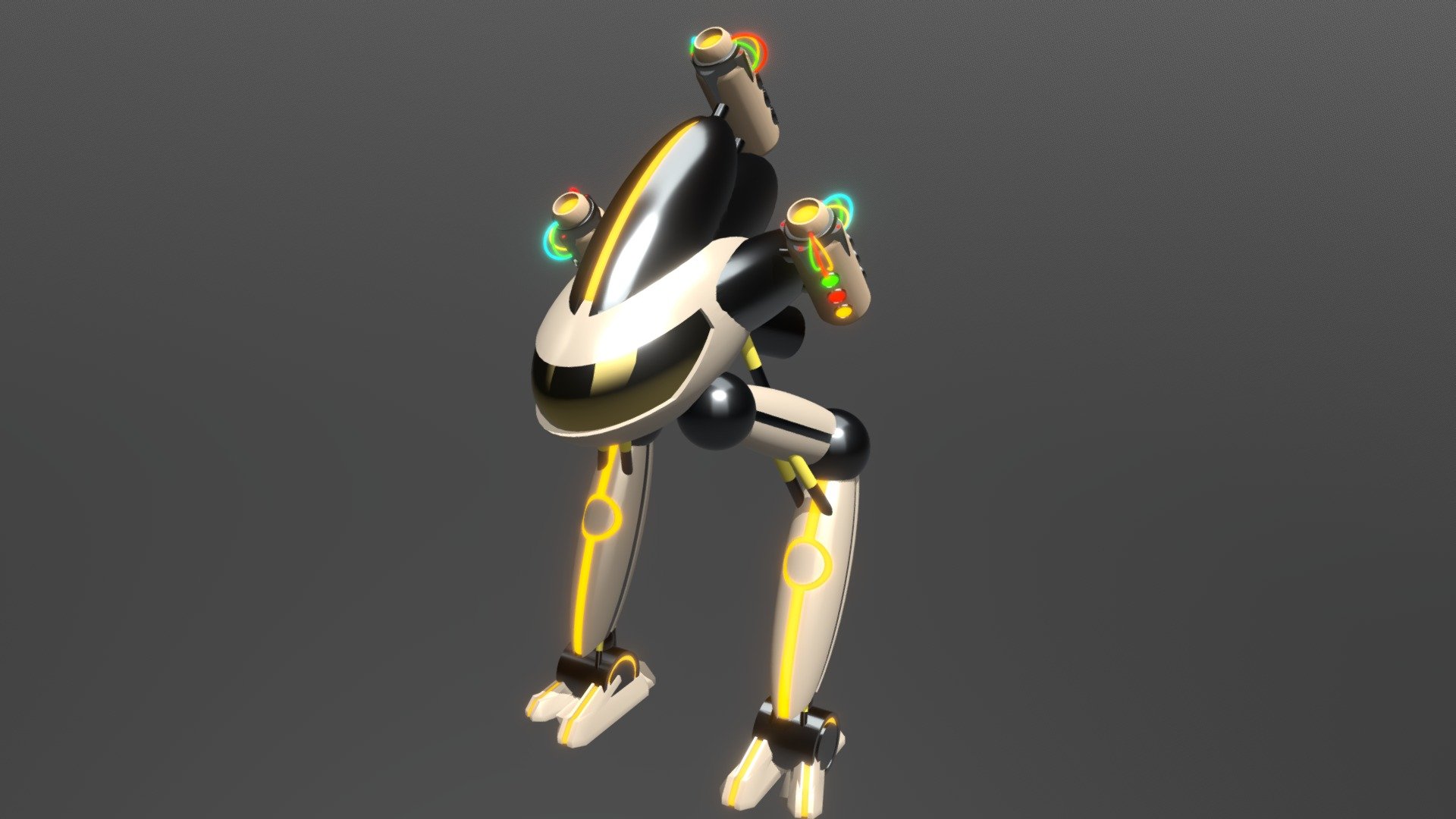 G5X-6000 Walking Mechanical Tank - 3D model by Flikd Design (@Flikd ...
