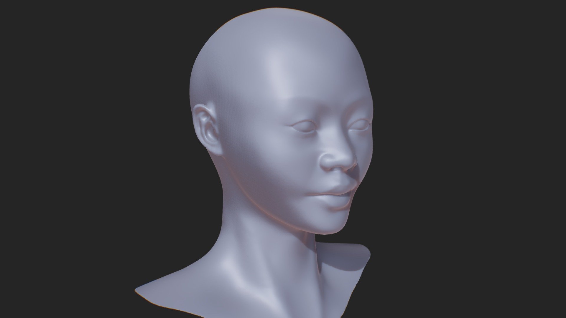 Female Head Sculpt - November 2018 - 3D model by rayon.carlos [1693ed1 ...