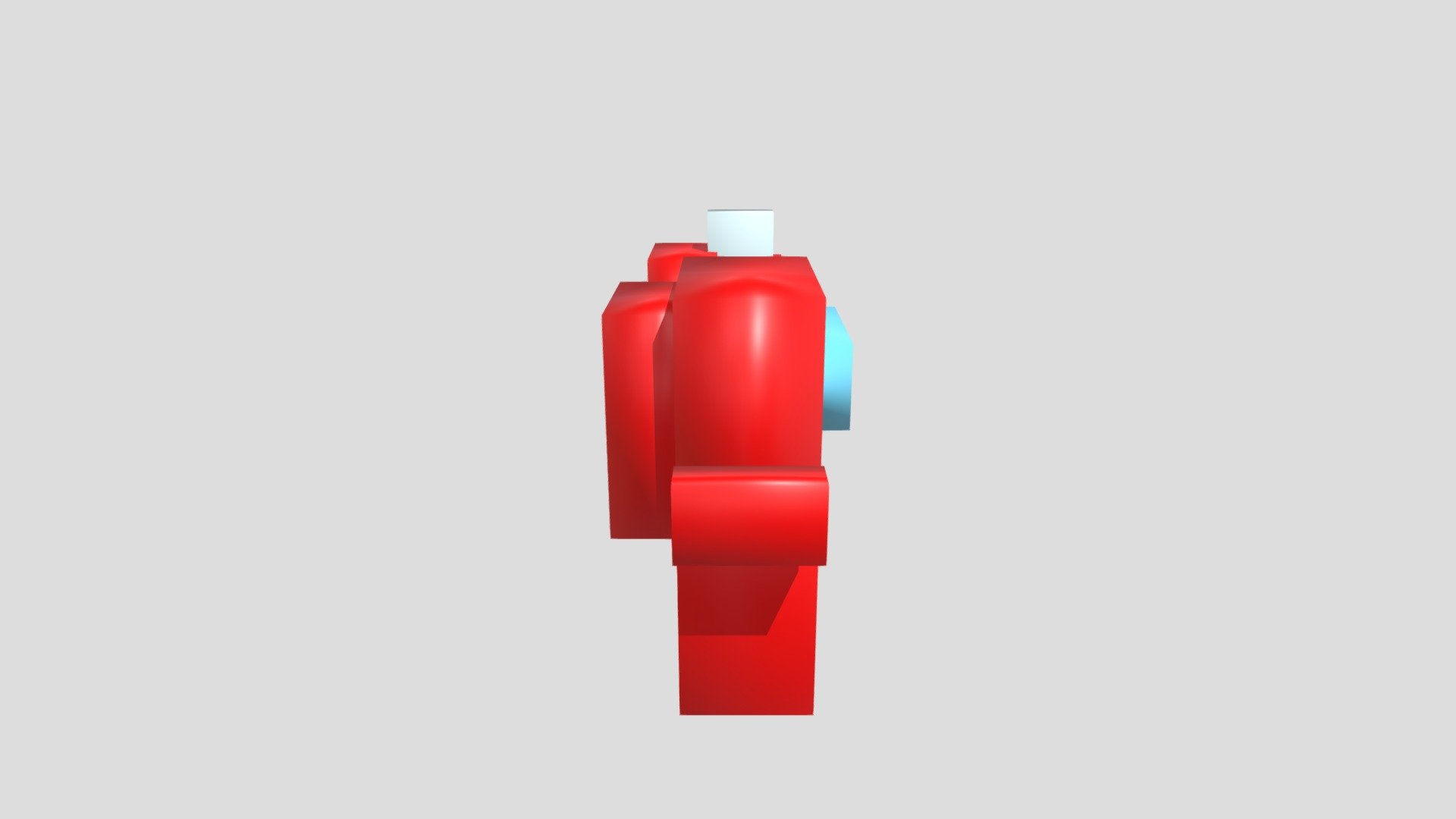 3D Mdel Among Us Minecraft Blender - Download Free 3D model by FAS ...