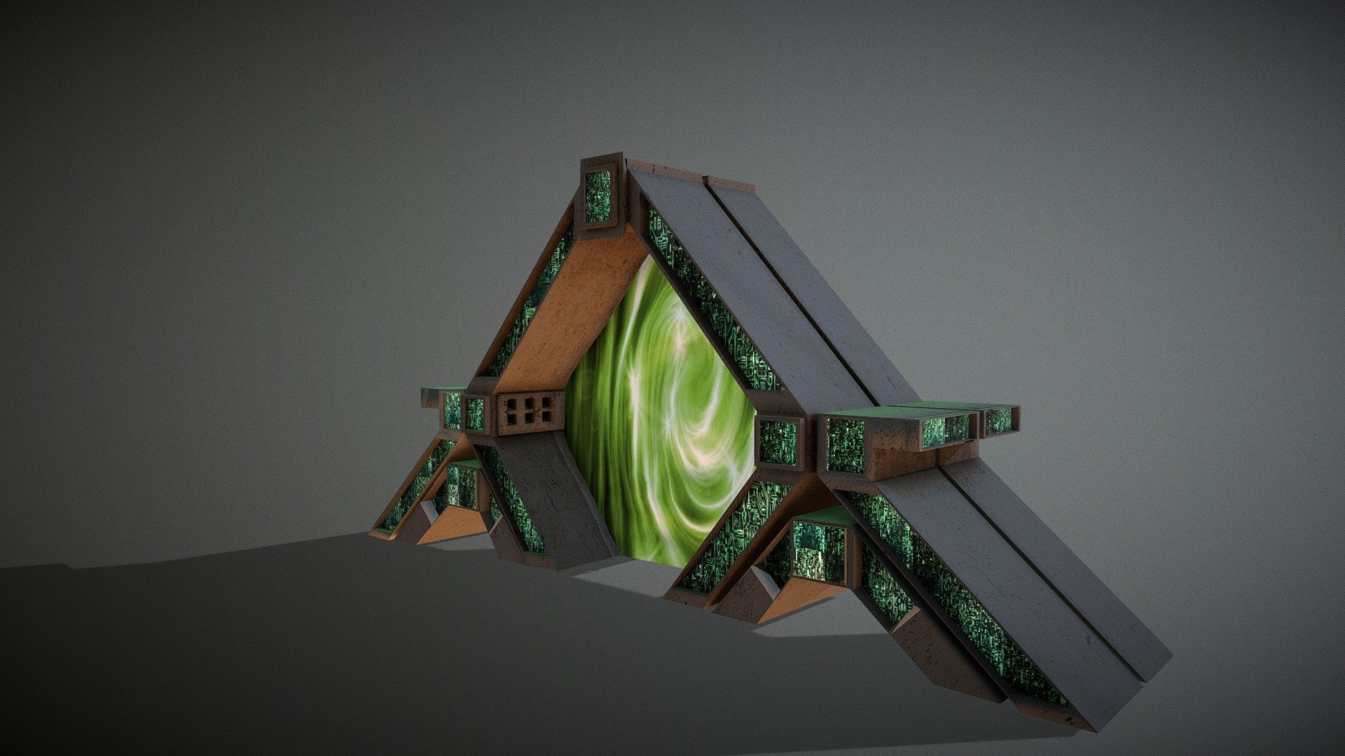 Portal - Download Free 3D model by Tetiana (@tania.petrenko22) [1695f5d ...
