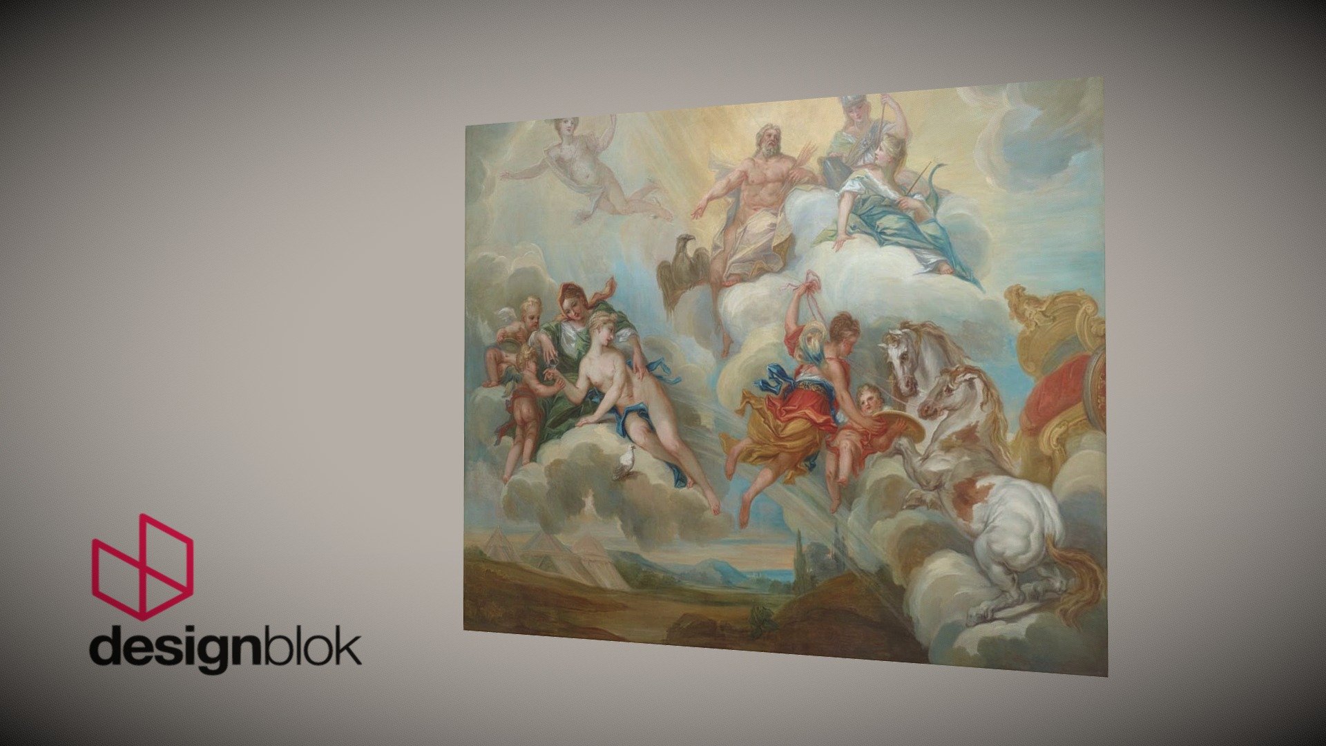 Assembly of the Gods - 3D model by Designblok [1697497] - Sketchfab