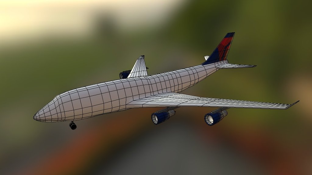 Boeing 747 Work in Progress - 3D model by esinohio (@eric.schwein ...