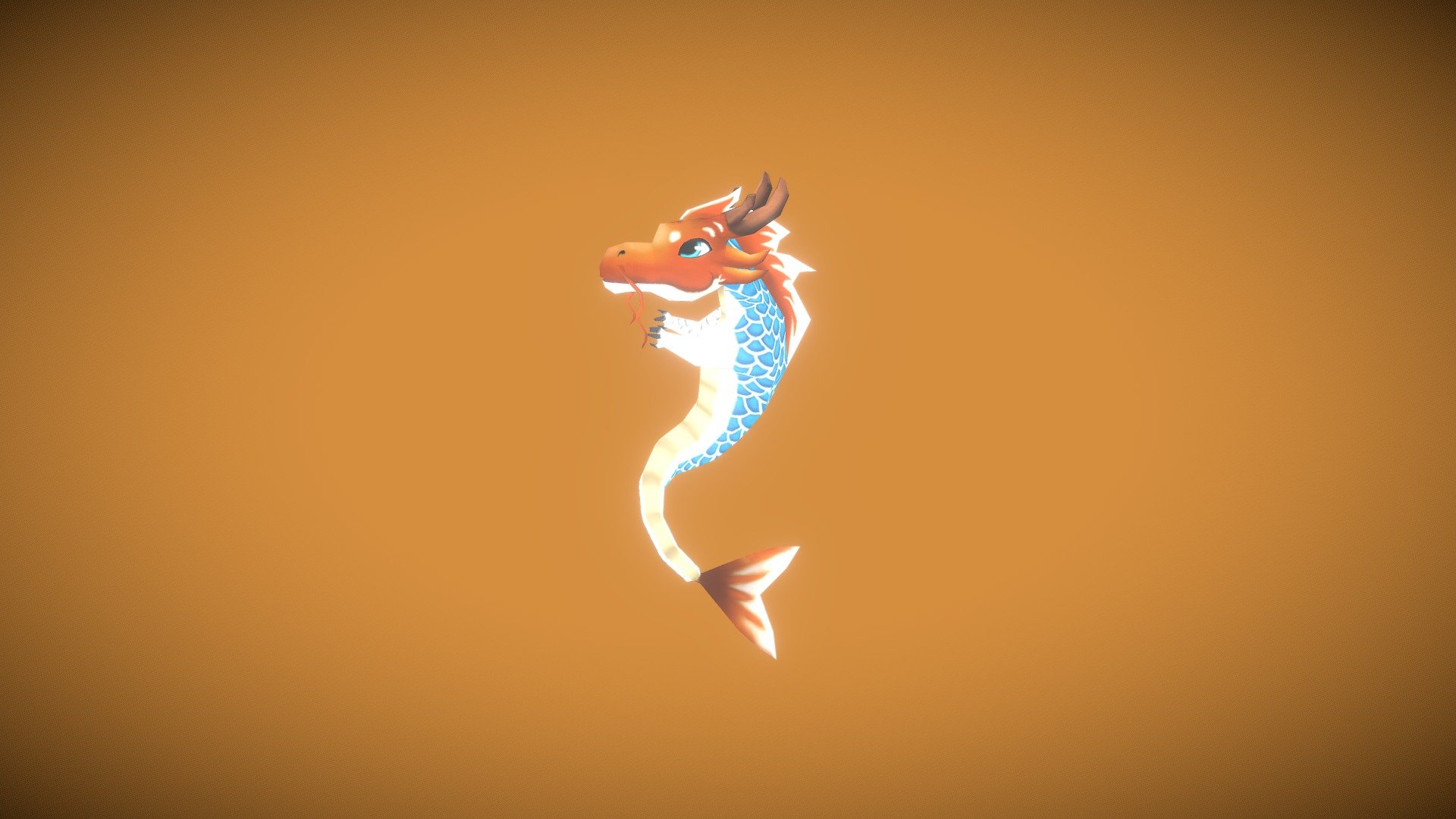 Dragon fish - 3D model by nyomryu [1698028] - Sketchfab