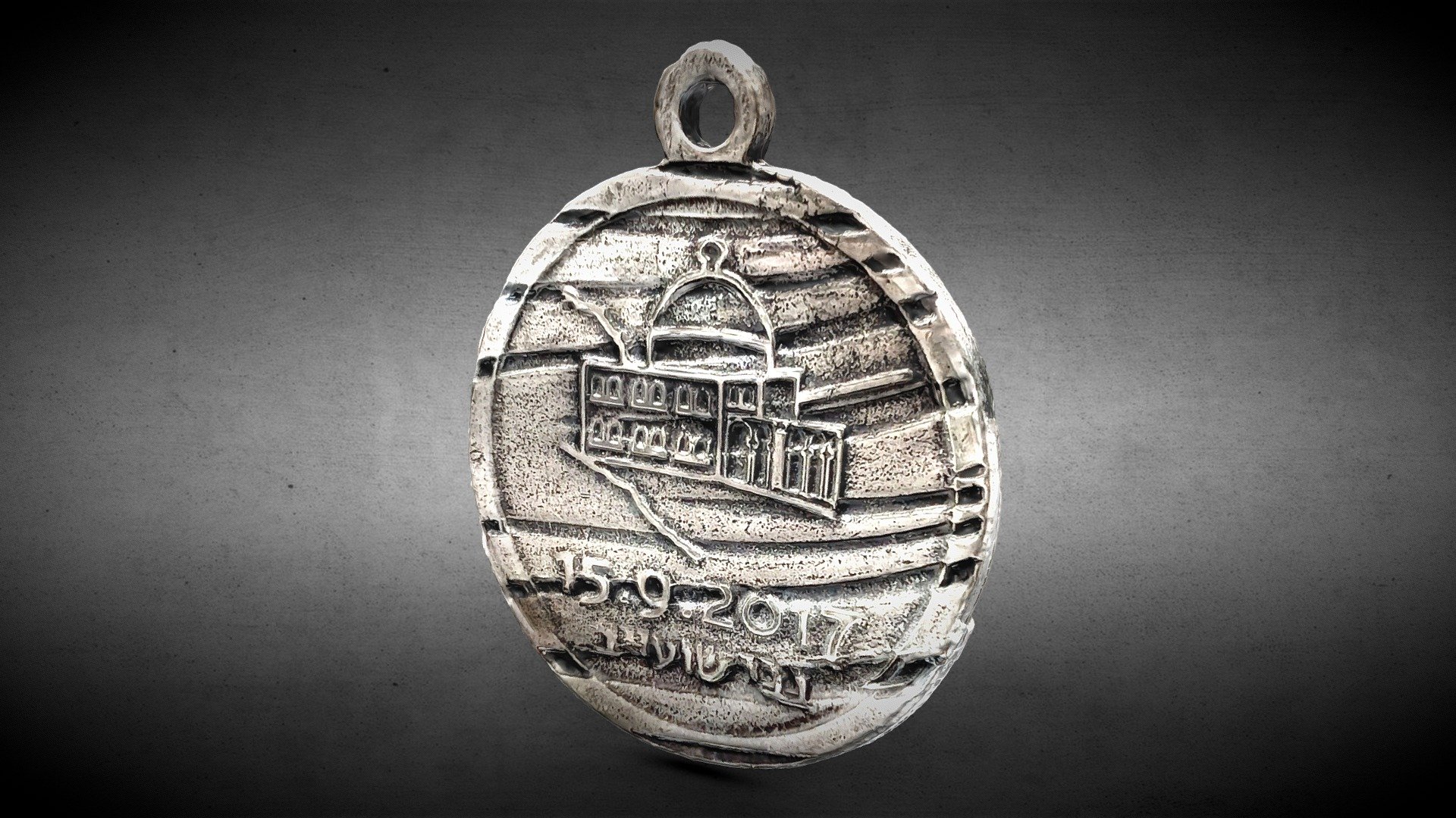 Commemorative Medallion _ Trnio Plus - Download Free 3D model by Moshe ...