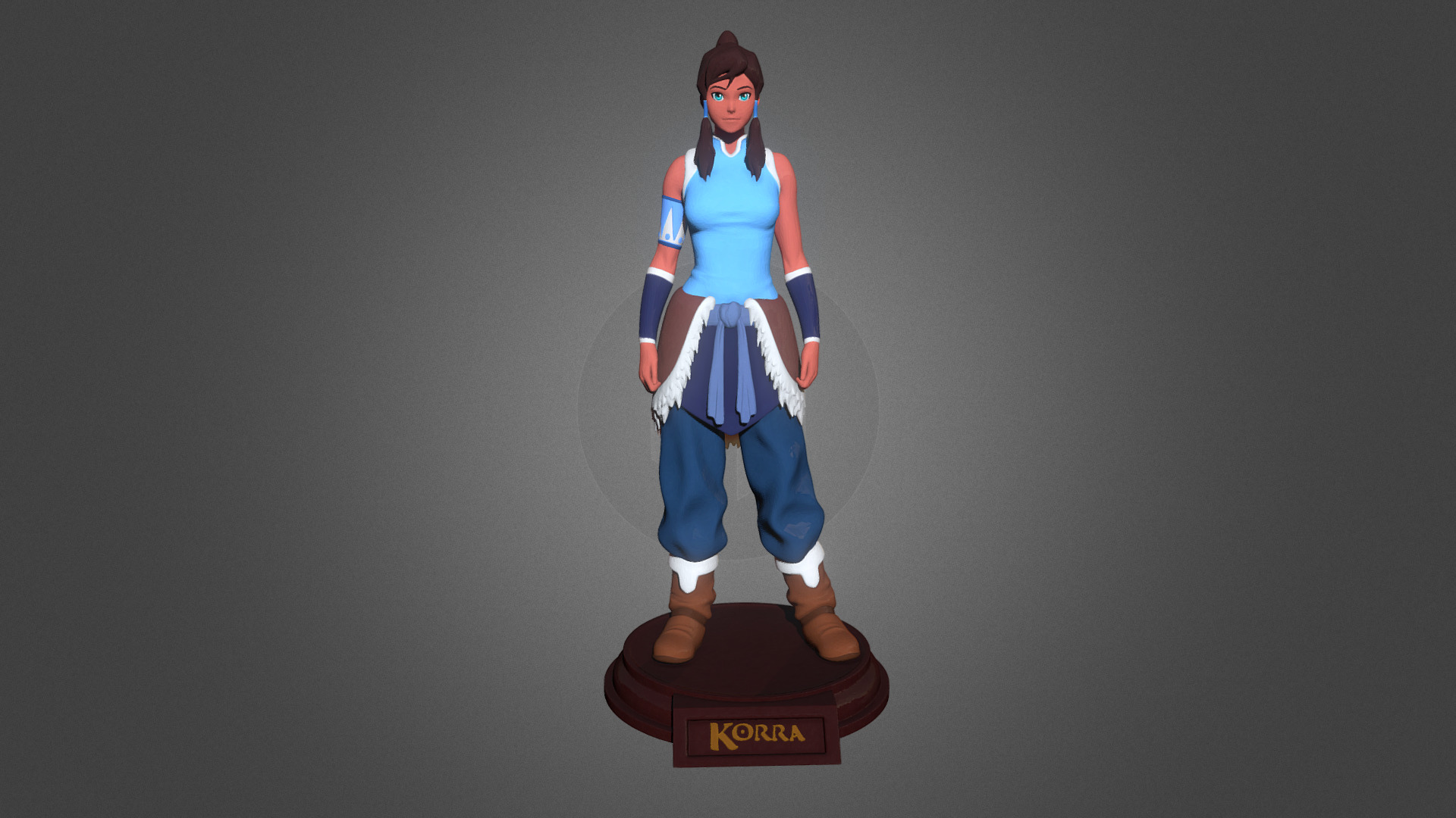 Korra - 3D model by Usman Hayat (@usmanhayat) [16990a6] - Sketchfab