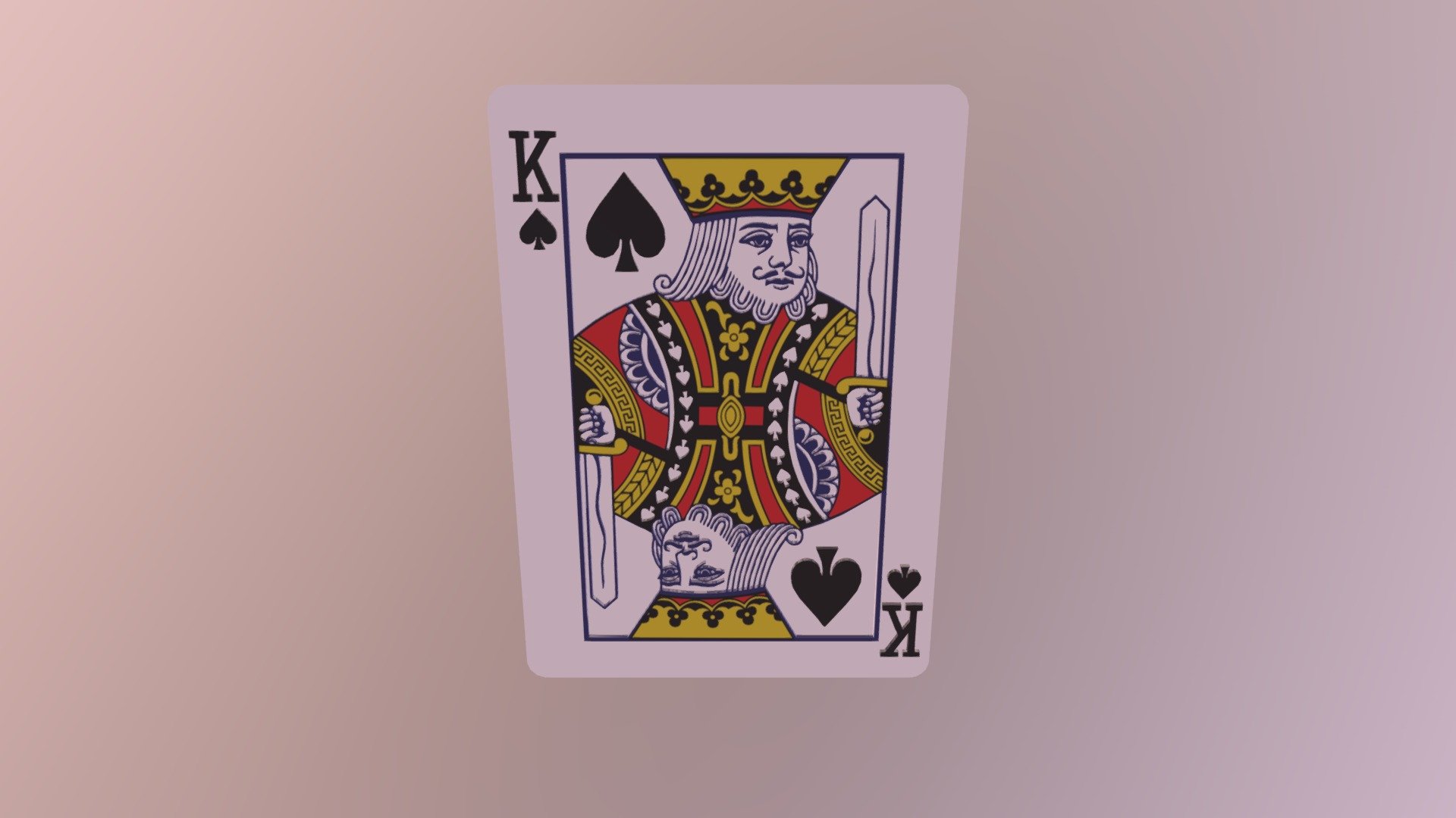 King of Spades - 3D model by Fakush [1699a42] - Sketchfab