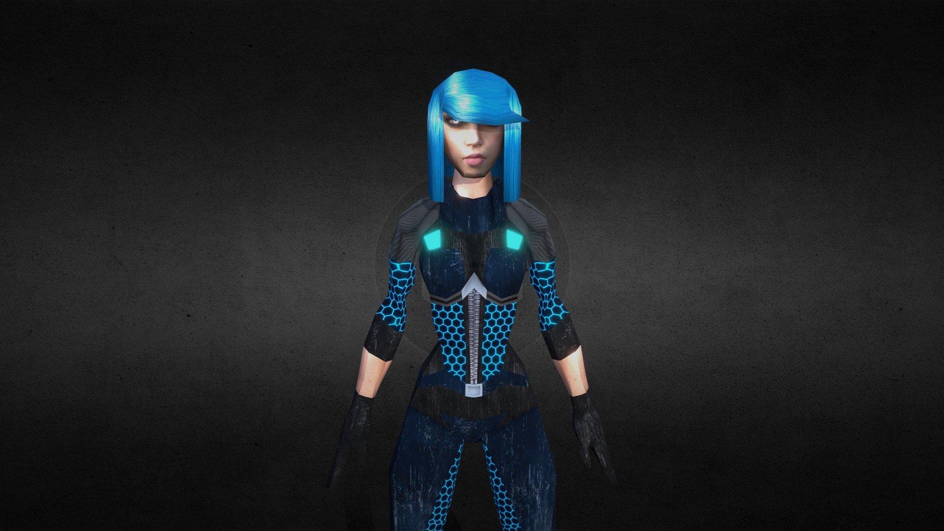 Quake Nyx (Low-Poly) - 3D model by Ákos Bécs (@becsakos) [169bc67 ...