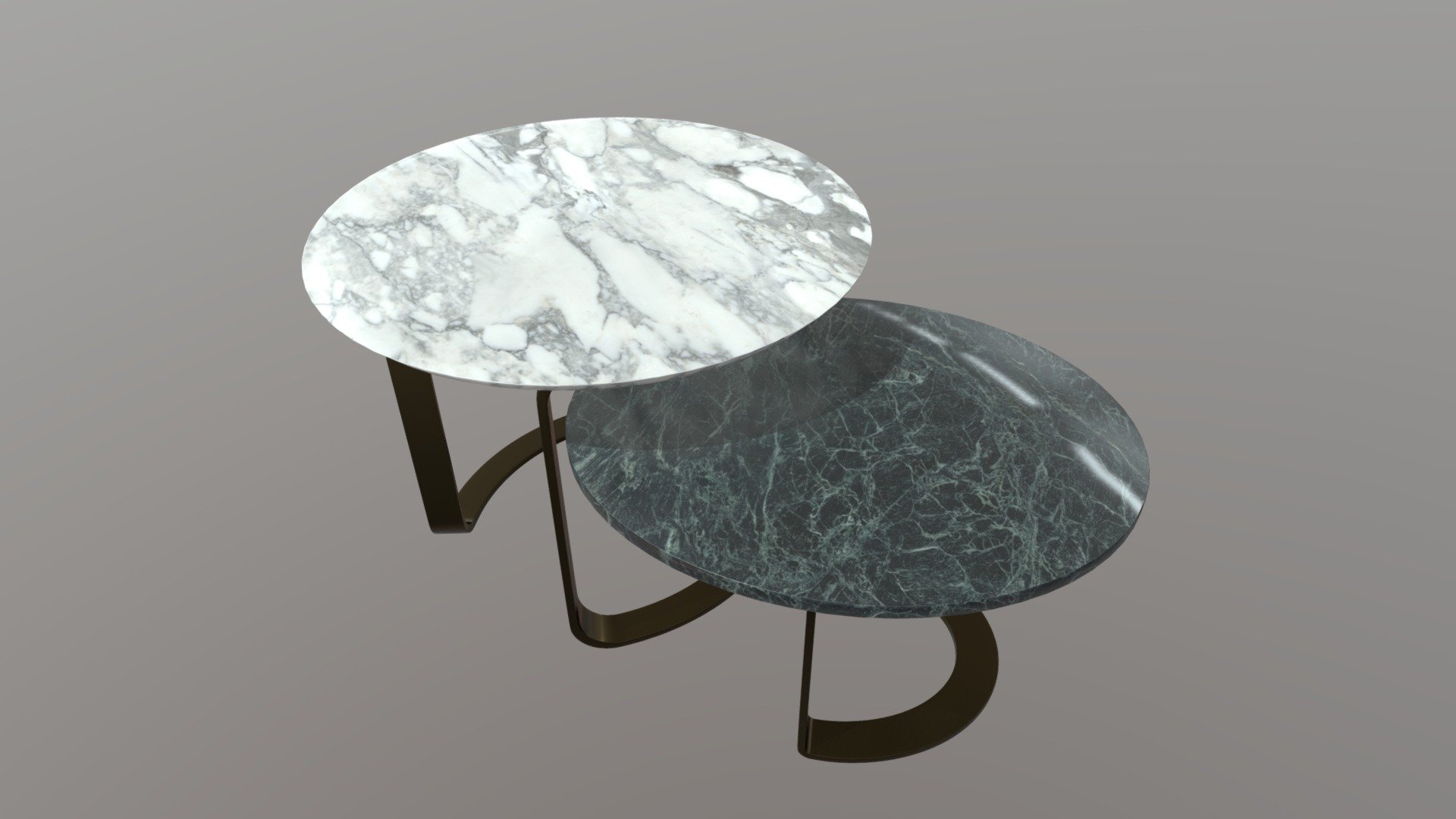 "Orbits" Coffee Table - 3D model by Maria Encrypta (@CyberpunkMoka ...