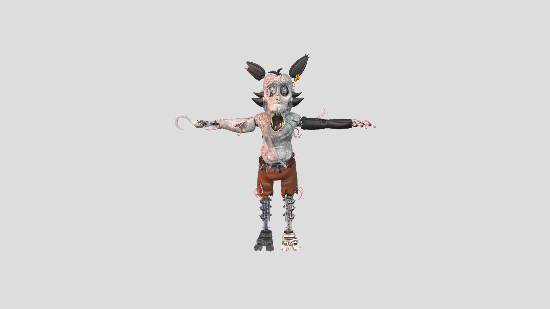F Na F Plus - Foxy - Download Free 3D model by Gutbear (@Moltenboi124 ...