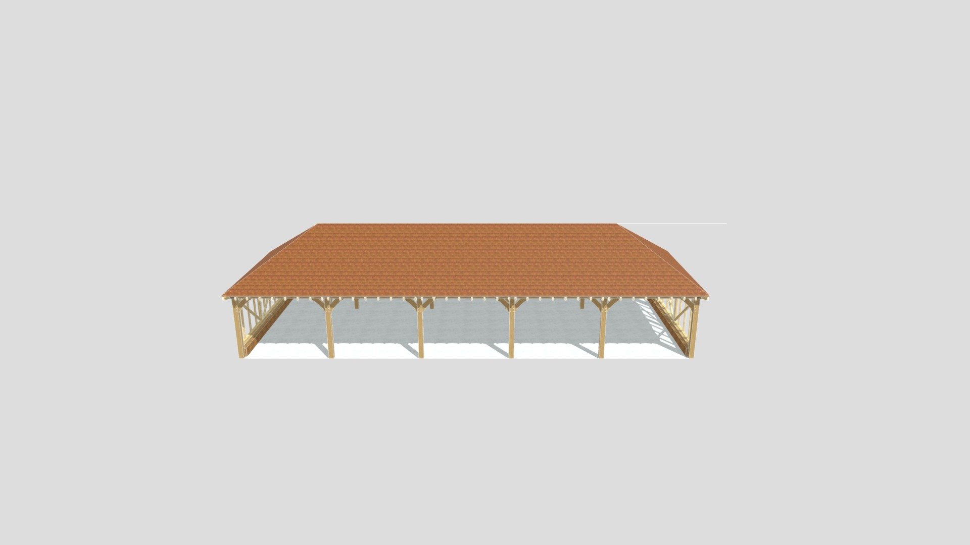 Example 4 Bay - 3D model by Oakmasters (@edhamilton) [16a2fef] - Sketchfab